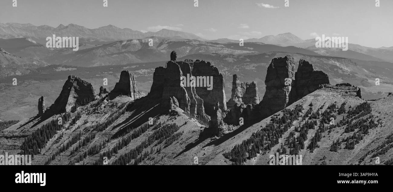 Rock formations in north Black and White Stock Photos & Images - Alamy
