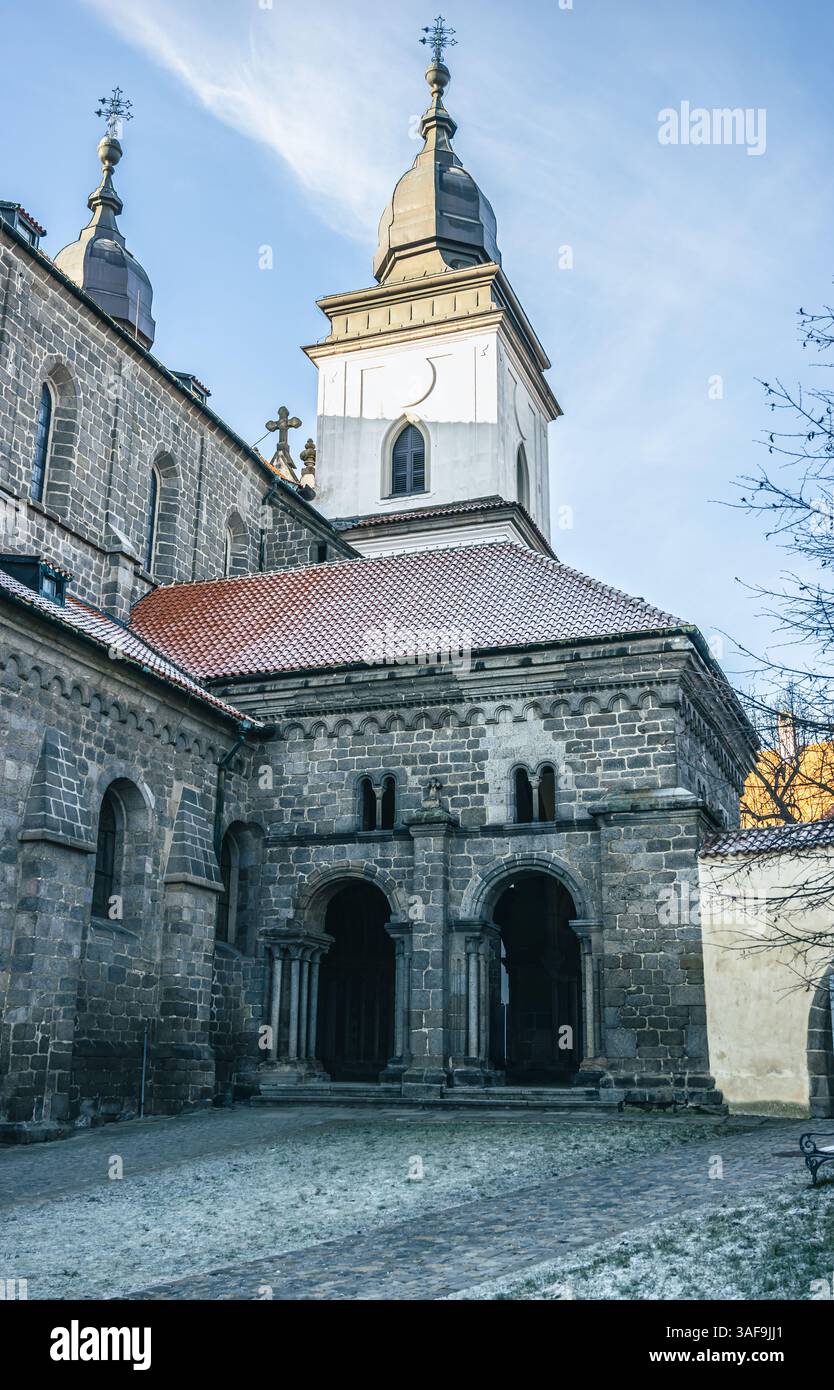 St. Procopius Basilica in Trebic, built in 1240, UNESCO World Heritage ...