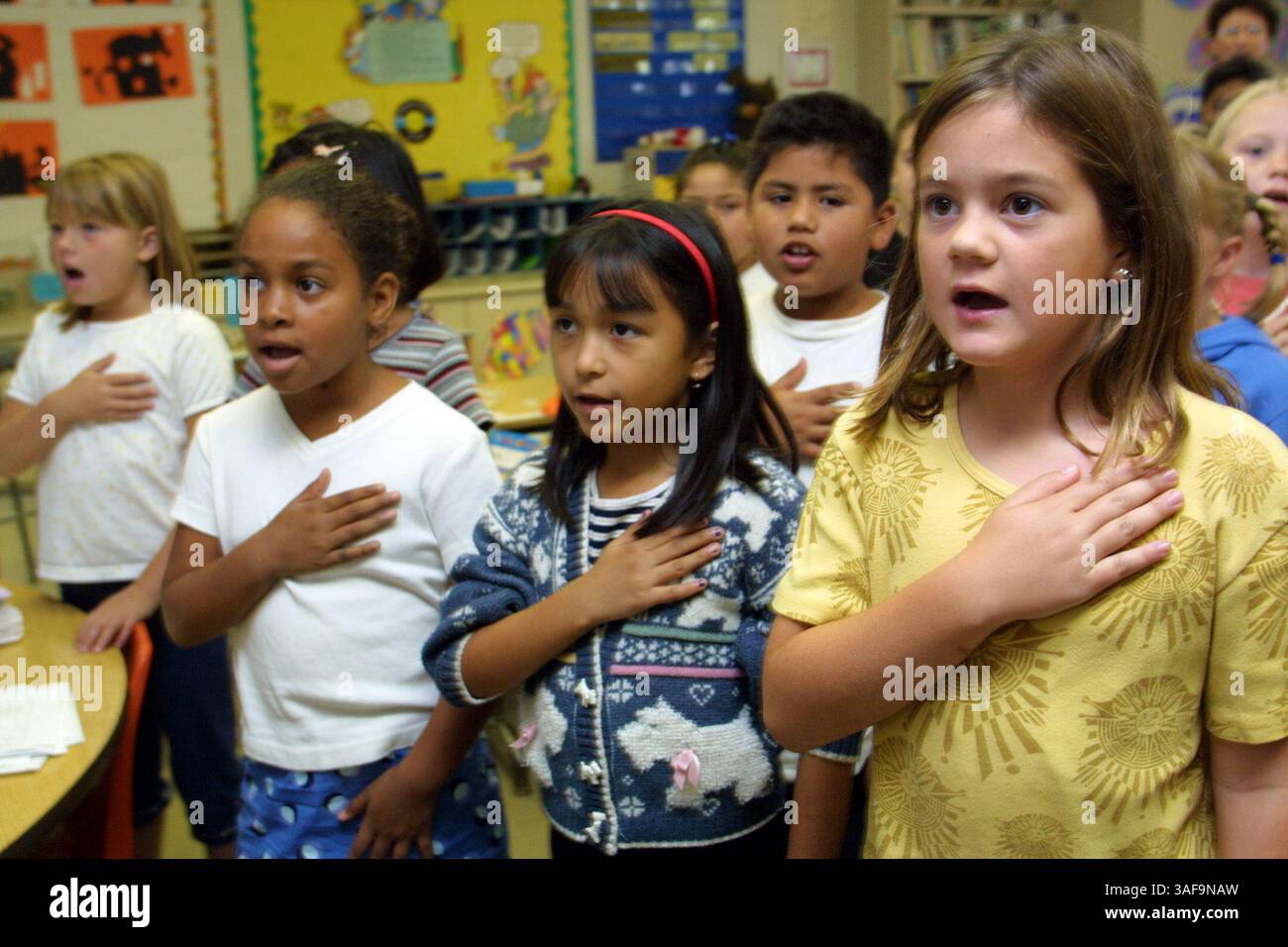 Oct 12, 2001; Cardiff by the Sea, CA, USA; Ada Harris Elementary School ...