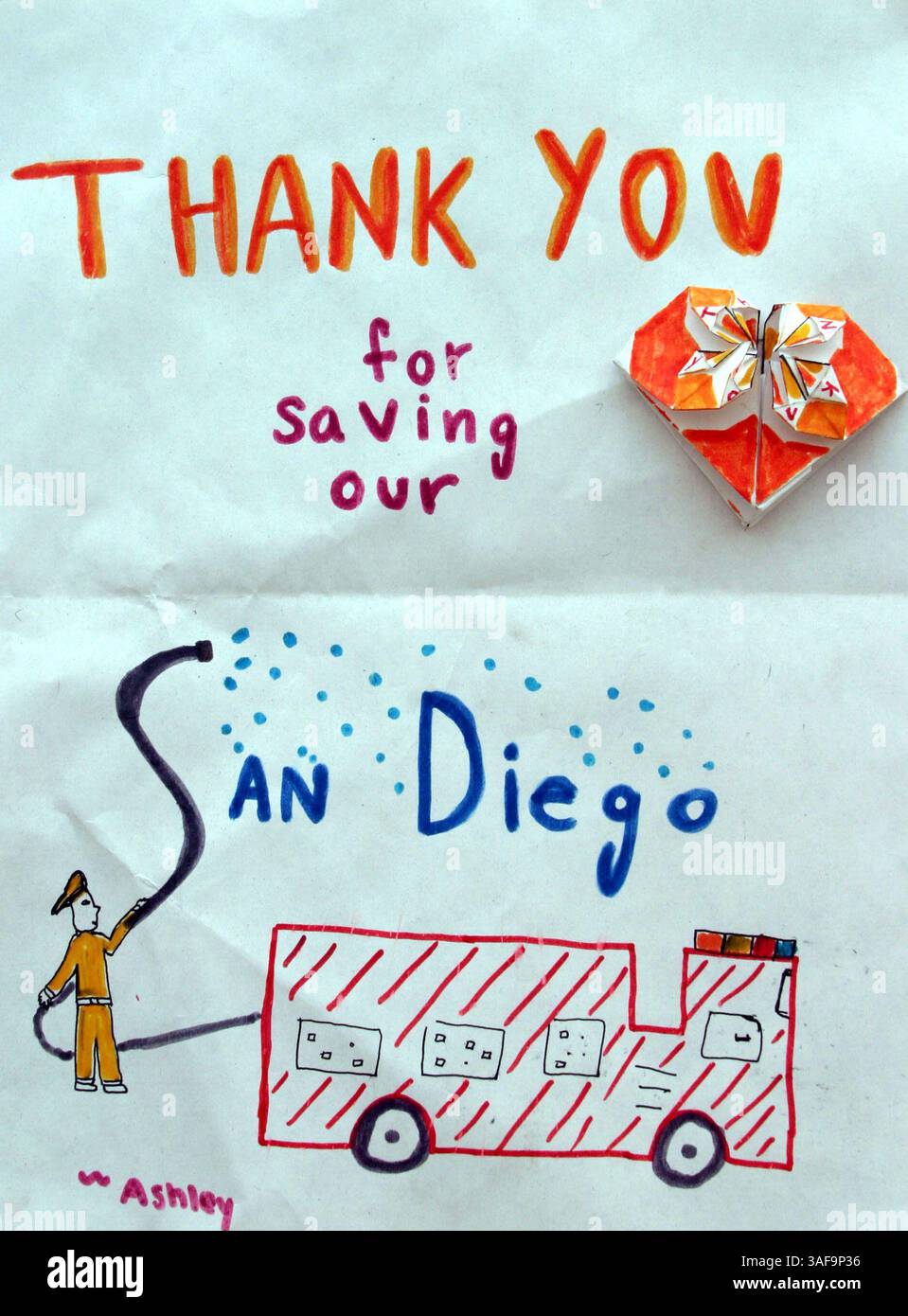 Oct 31, 2003; El Cajon, CA, USA; Children expressed themselves through ...