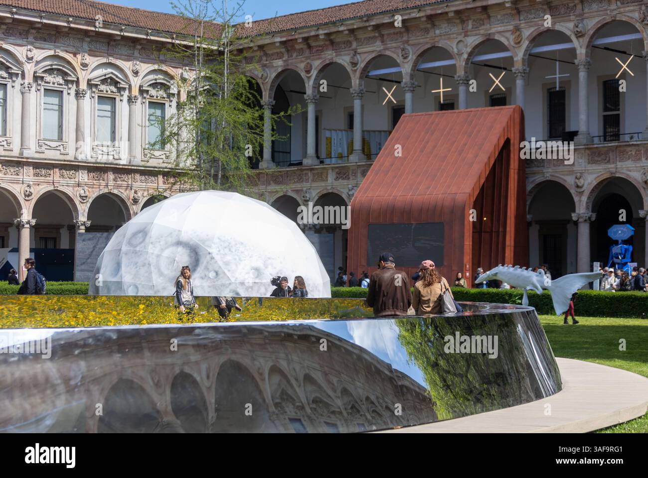 Milano, Italia. 07th Apr, 2025. Evento Cre-Interni Action per il ...