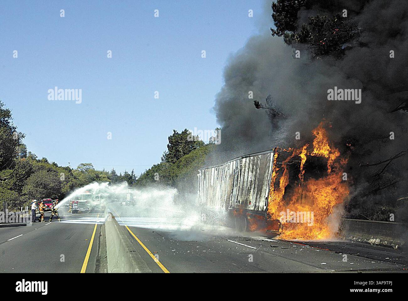 Dan Coyro/Sentinel.First-responding firefighters were forced to fight ...