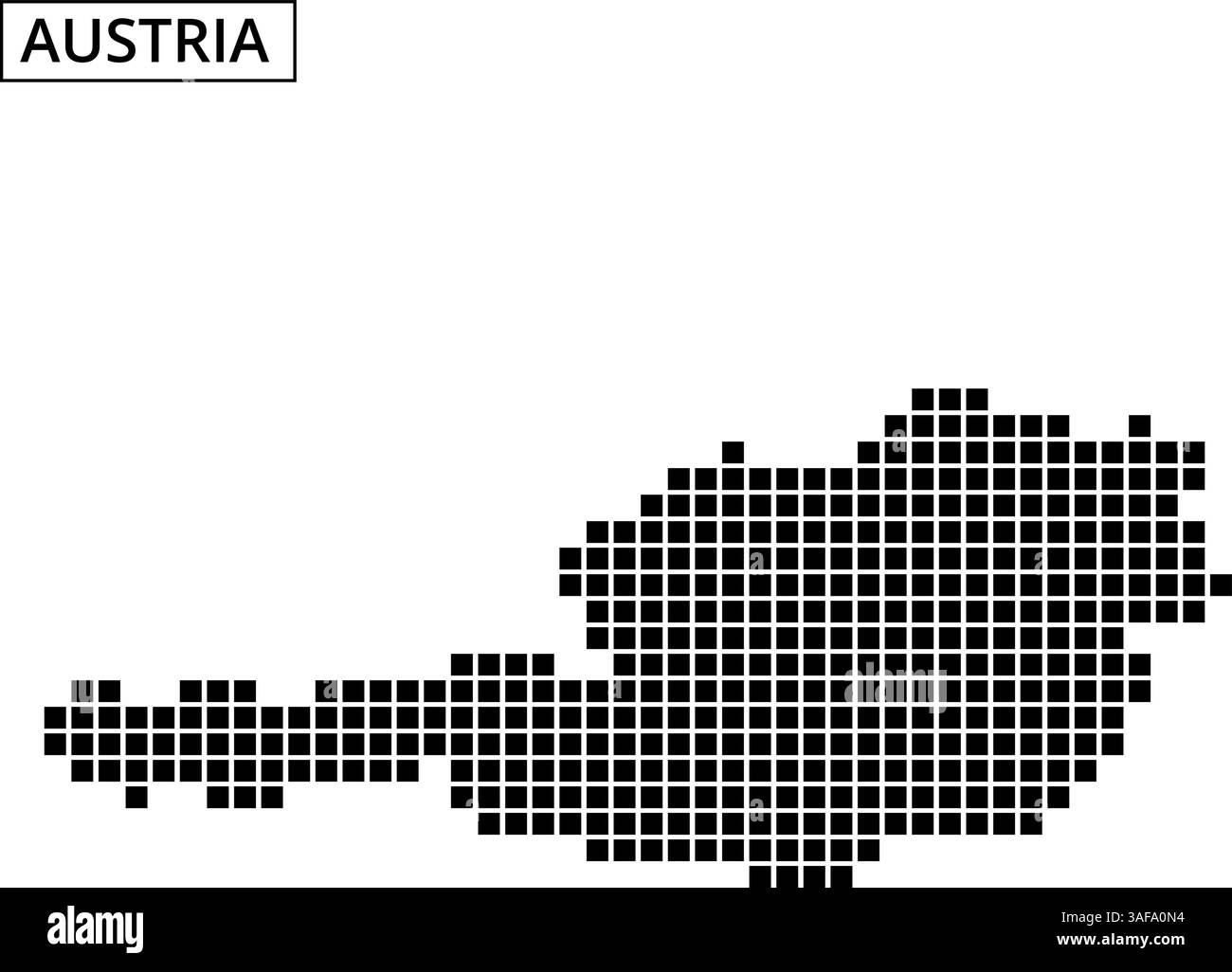 A dotted representation of Austria's map fills the space, showcasing ...