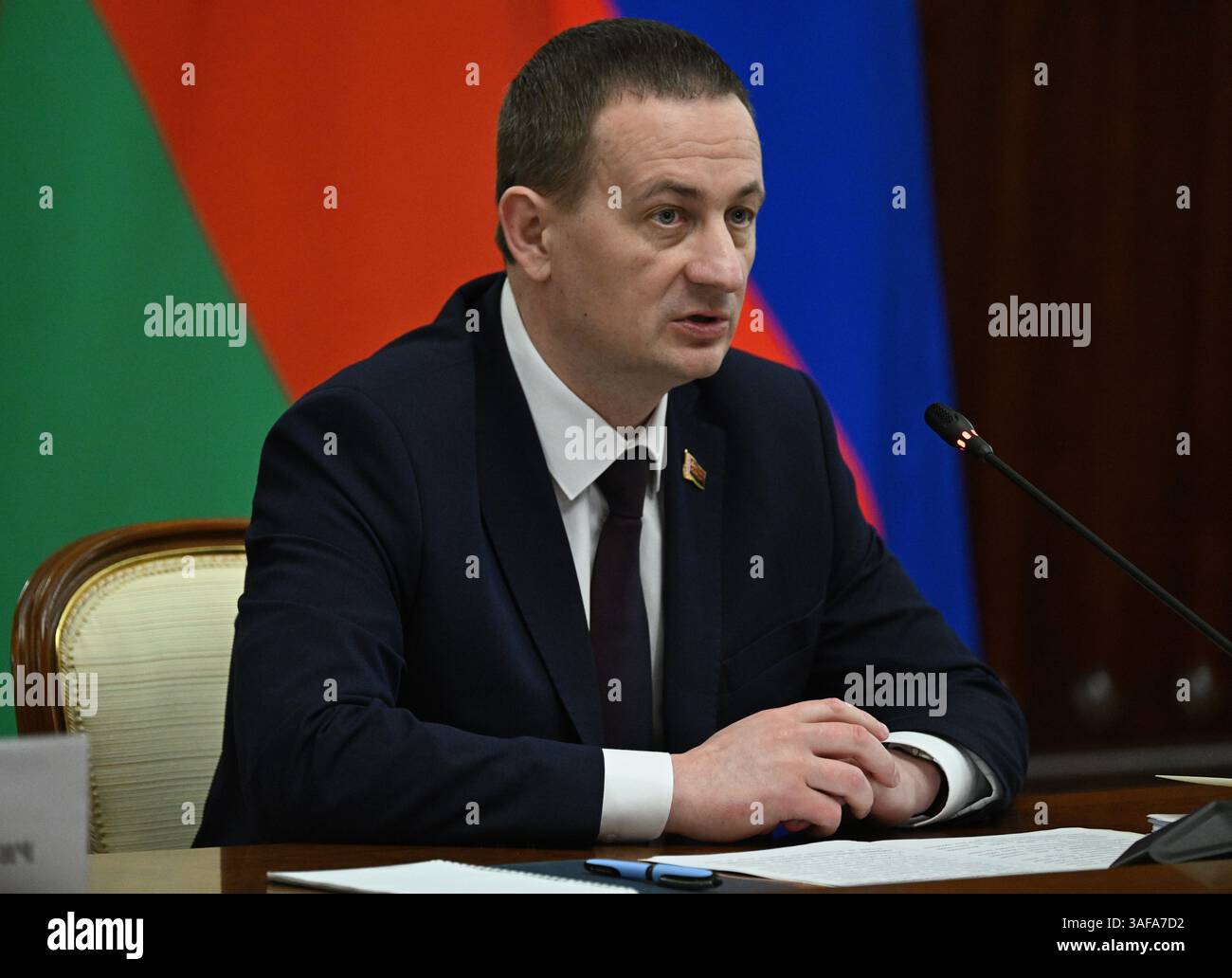 Moscow, Russia. 07th Apr, 2025. Prime Minister of the Republic of ...