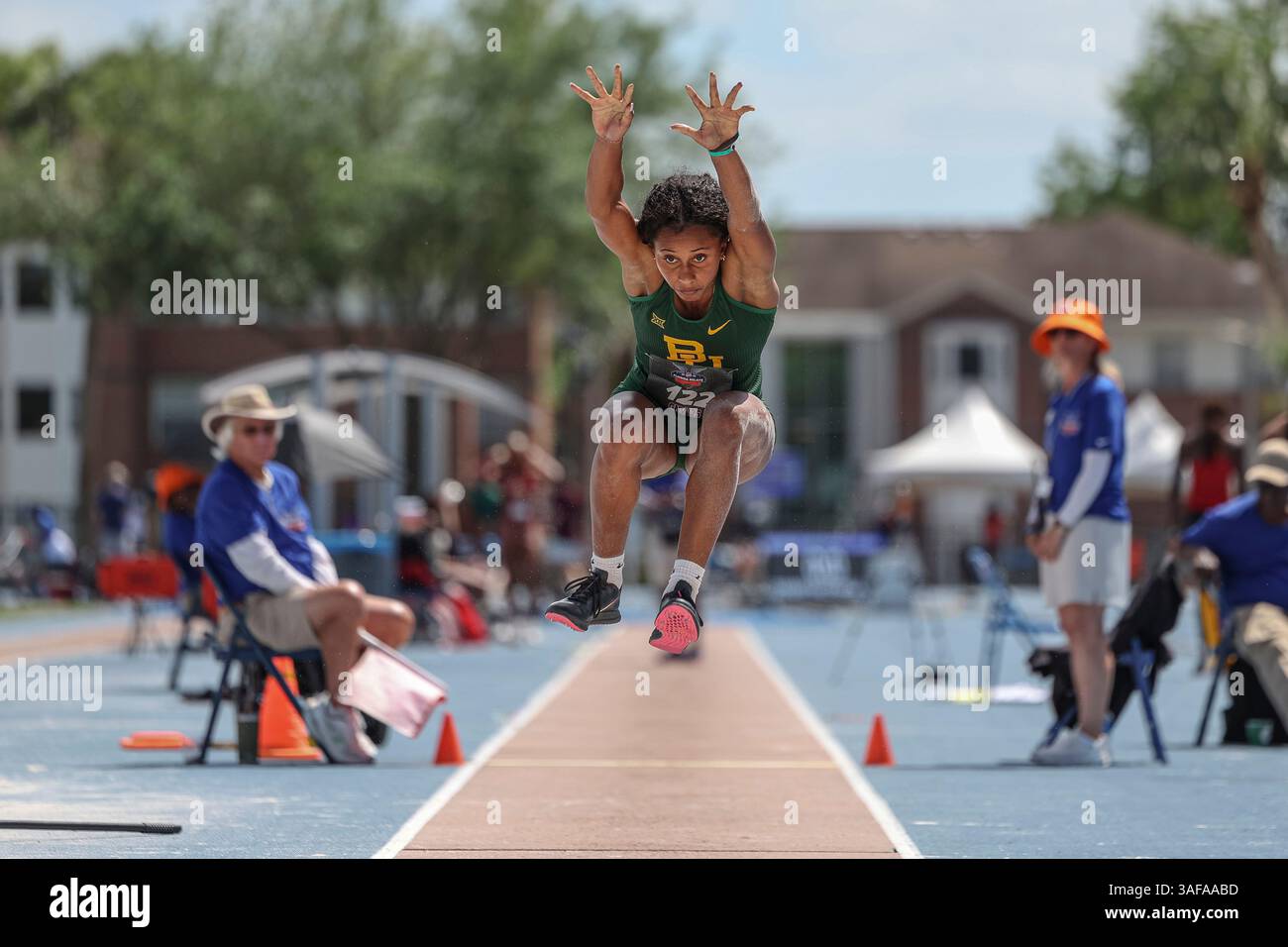 Gainesville, FL. USA; Isabella Copeland of Baylor University placed ...