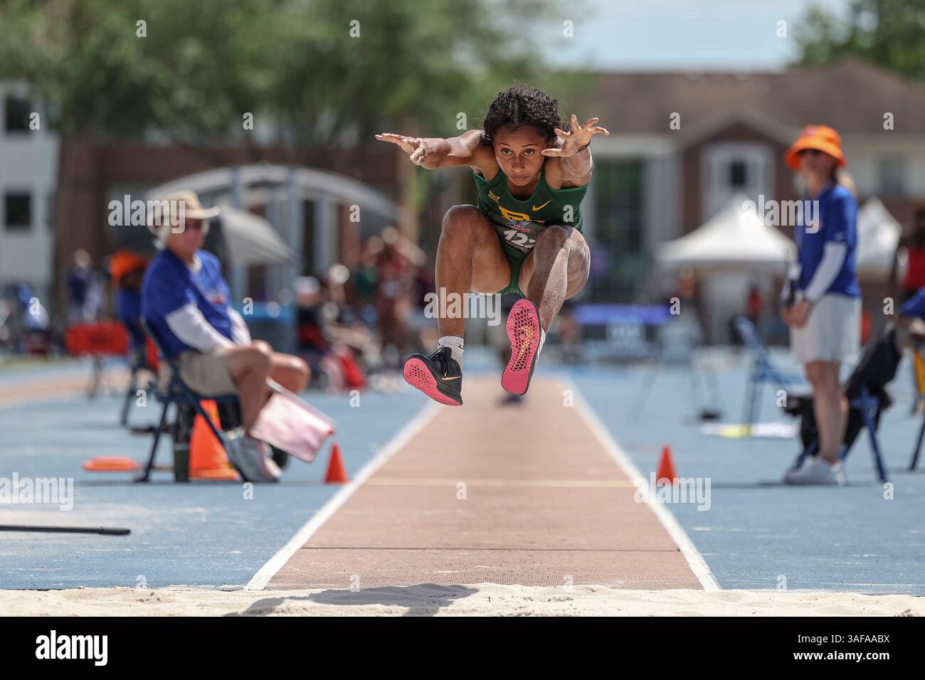 Gainesville, FL. USA; Isabella Copeland of Baylor University placed ...