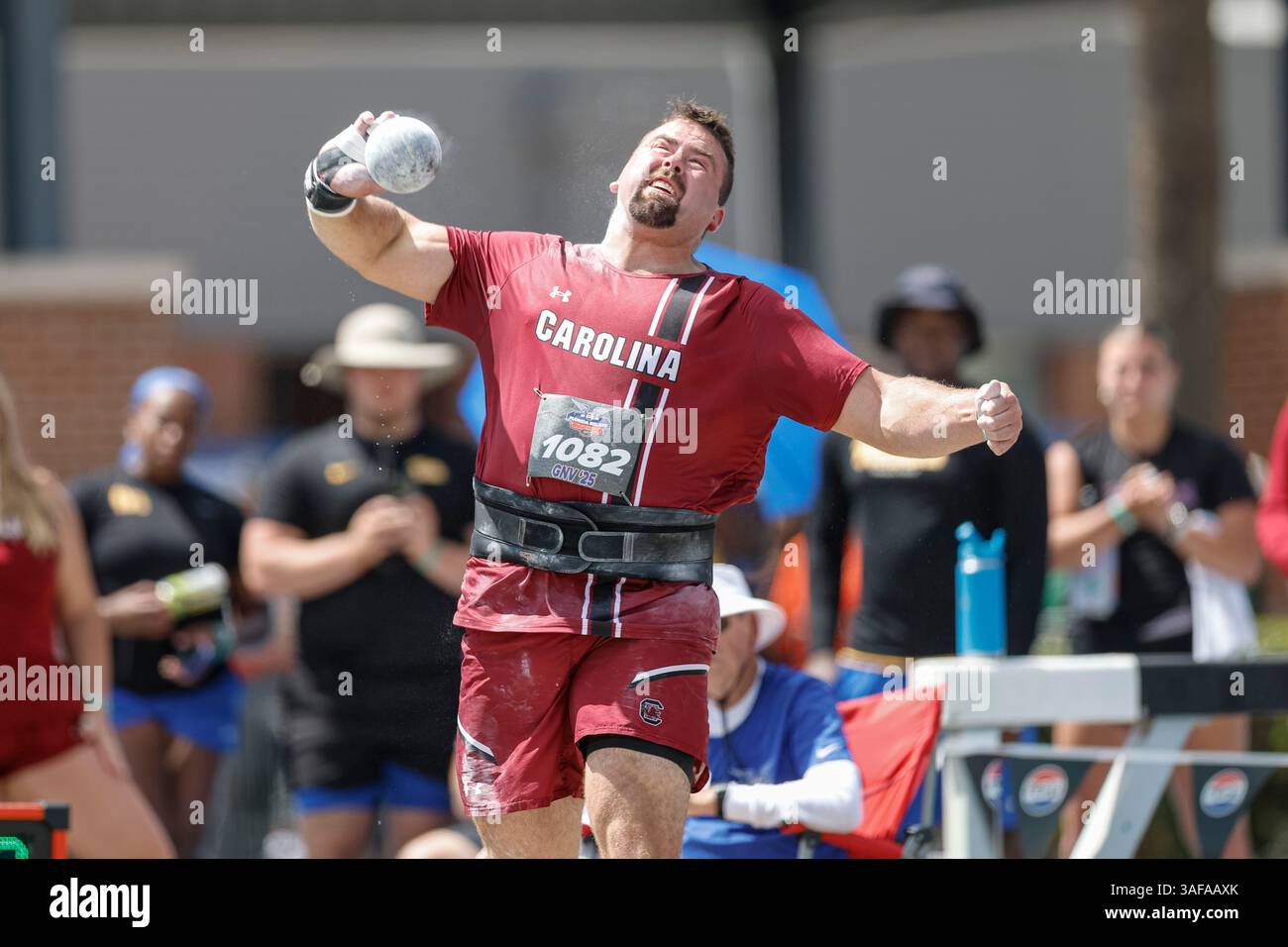 Gainesville, FL. USA; Dylan Targgart of the University of South ...