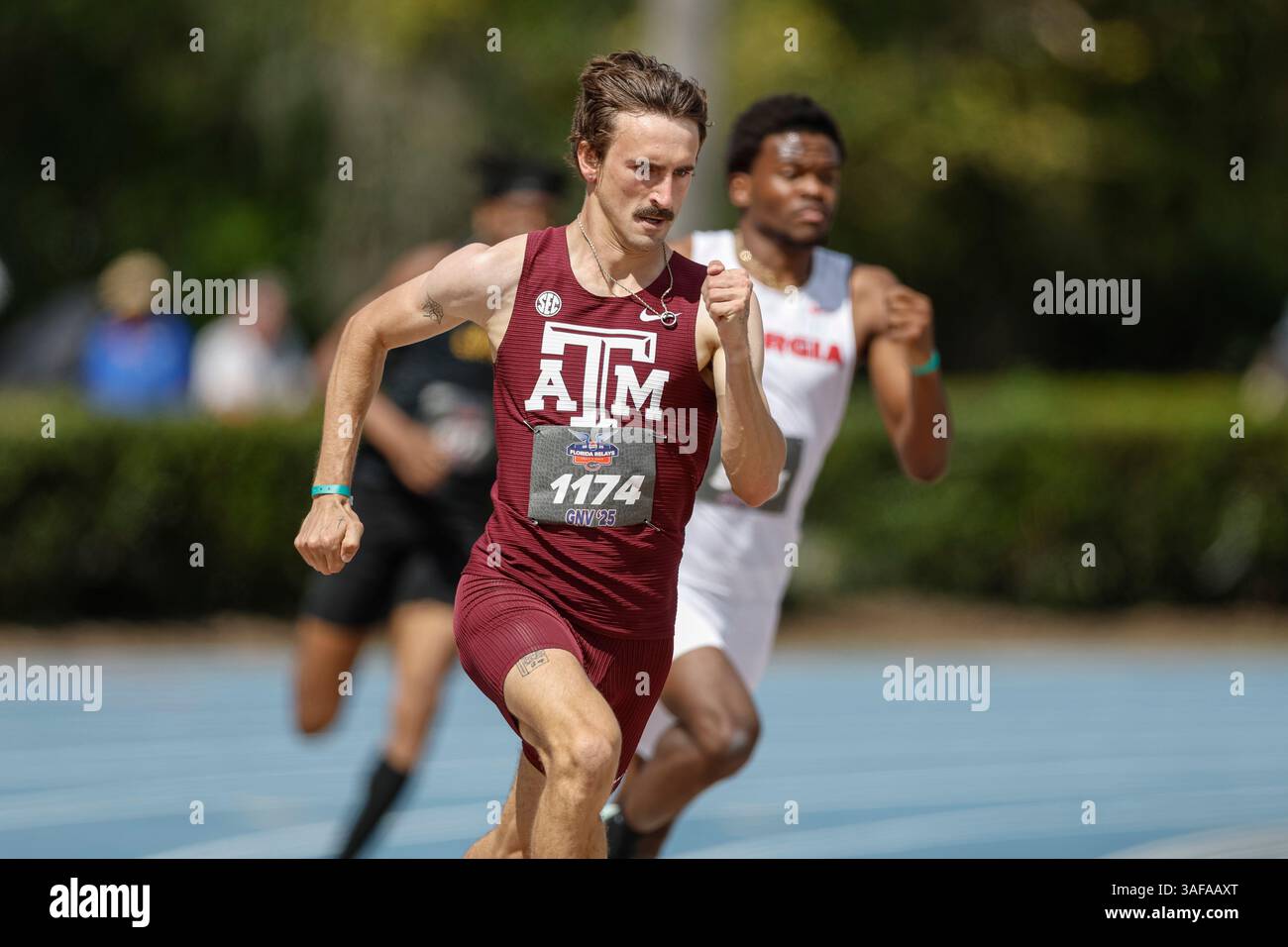 Gainesville, FL. USA; Cutler Zamzow of Texas A&M placed second in the ...