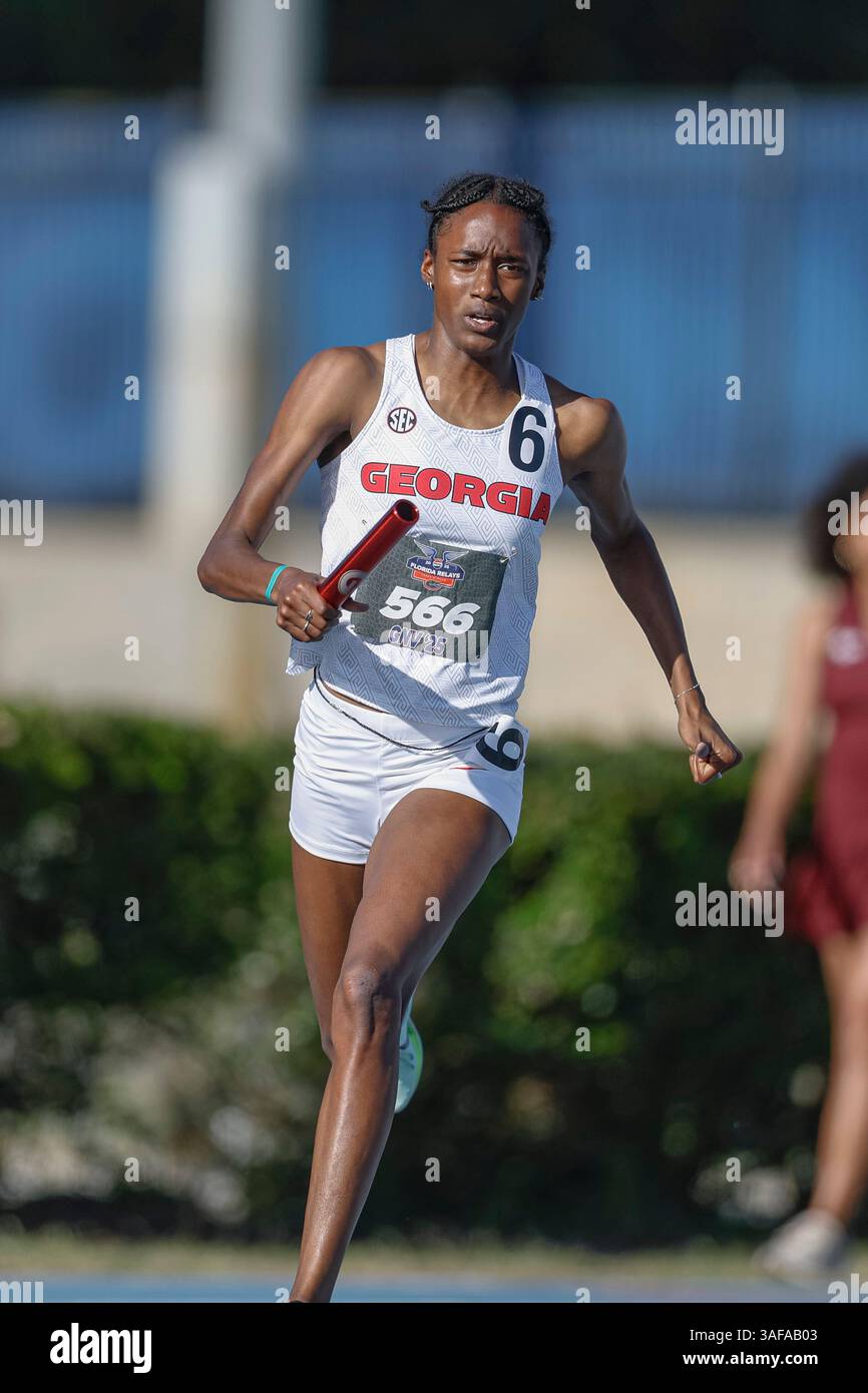 Gainesville, FL. USA; Michelle Smith of the University of Georgia ...