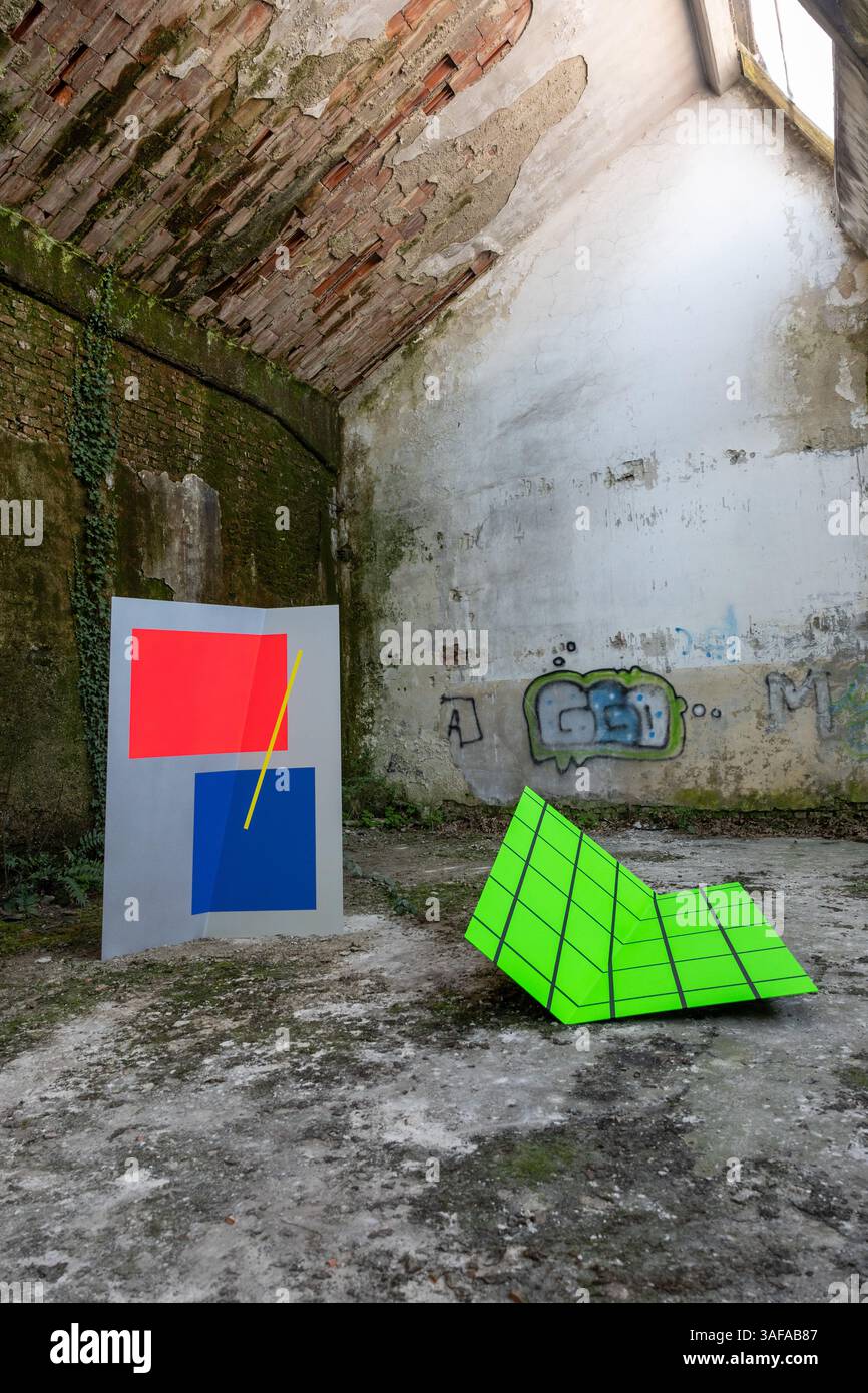 Milan, Italy - april 7 2025 -Fuorisalone Milan design week - Alcova ...