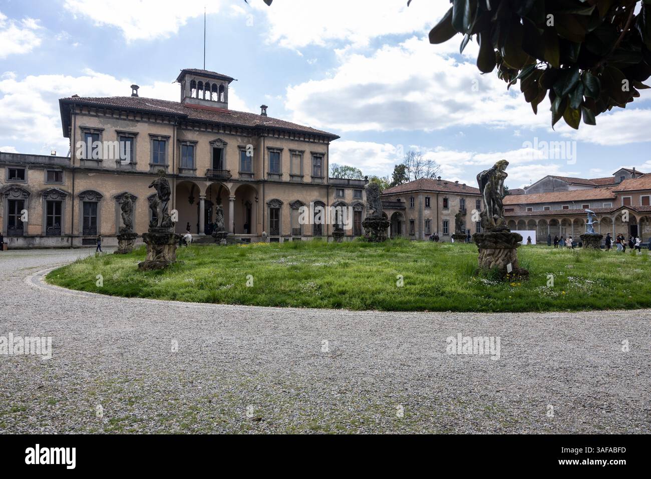 Milan, Italy - april 7 2025 -Fuorisalone Milan design week - Alcova ...