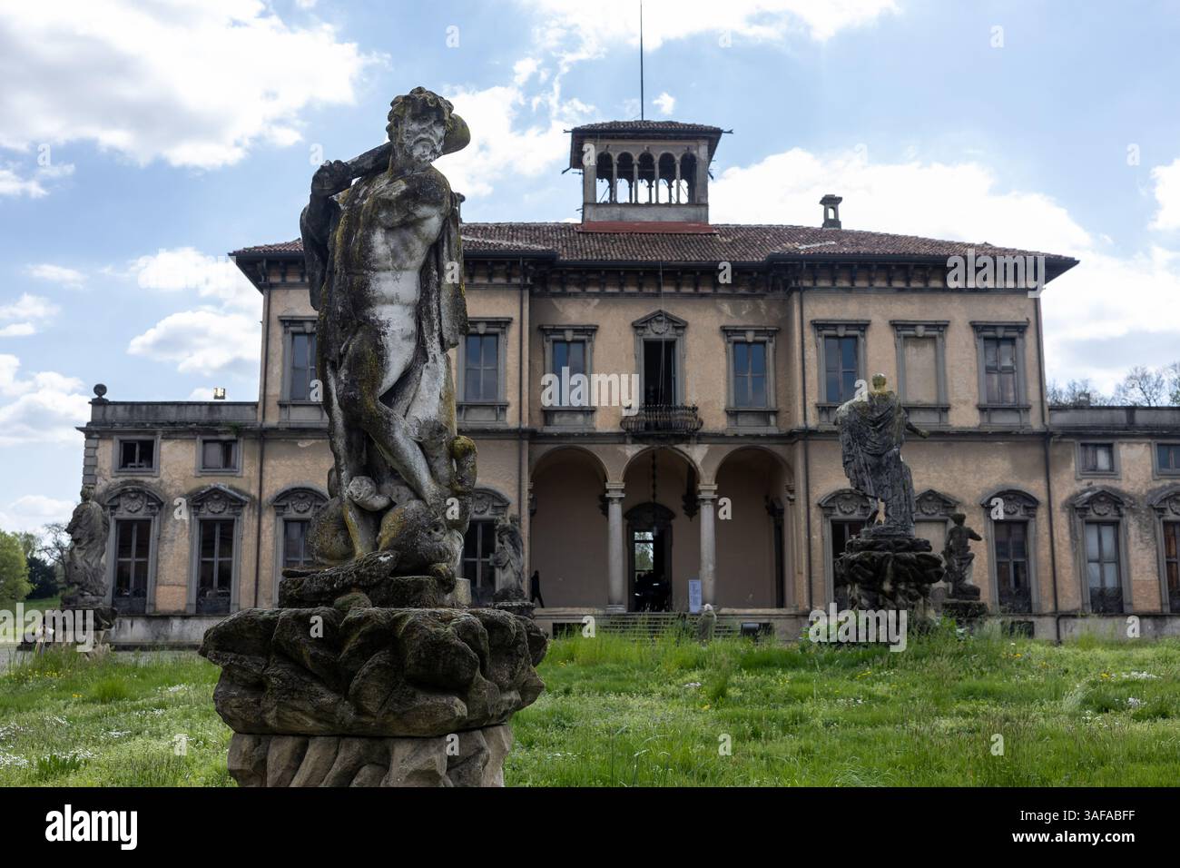 Milan, Italy - april 7 2025 -Fuorisalone Milan design week - Alcova ...