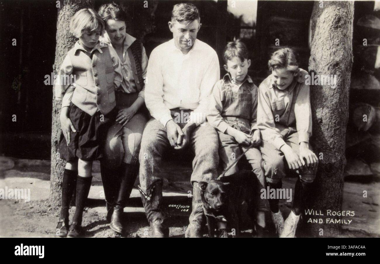 Jun 01, 1925; Hollywood, California, USA; 1925, Pictured: WILL ROGERS ...