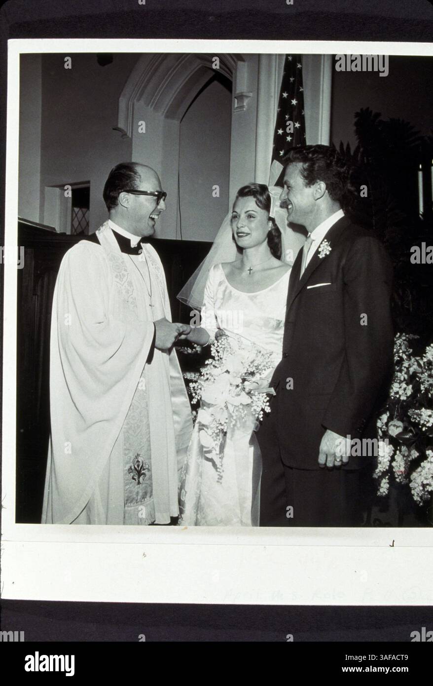 Jun 01, 1956; Hollywood, California, USA; 1956, Pictured: ROSEMARIE BOWE, CLOTHING, ROBERT STACK ...