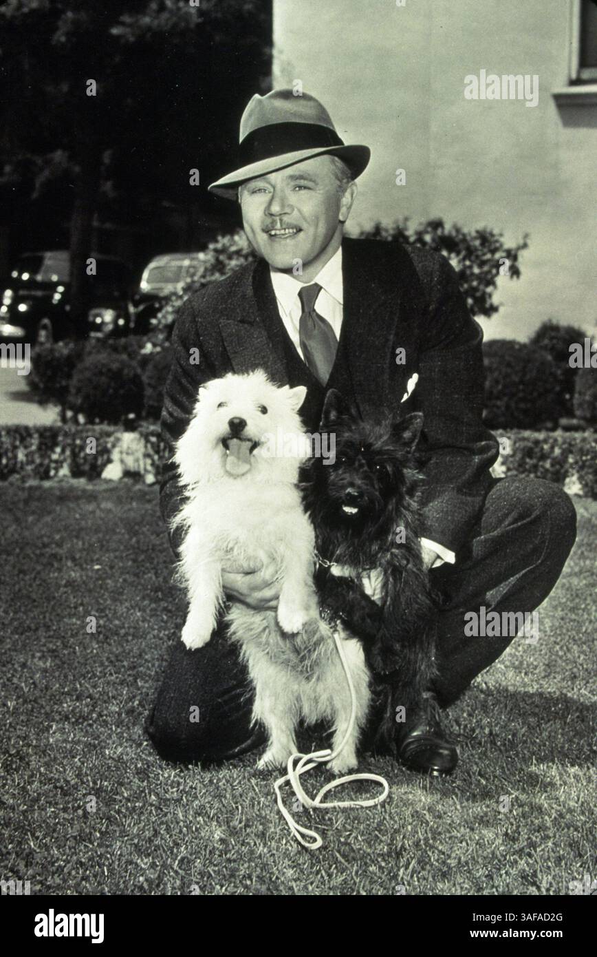 1939, Pictured: CHARLIE RUGGLES, ANIMALS (WITH ACTORS), DOG. (Credit ...