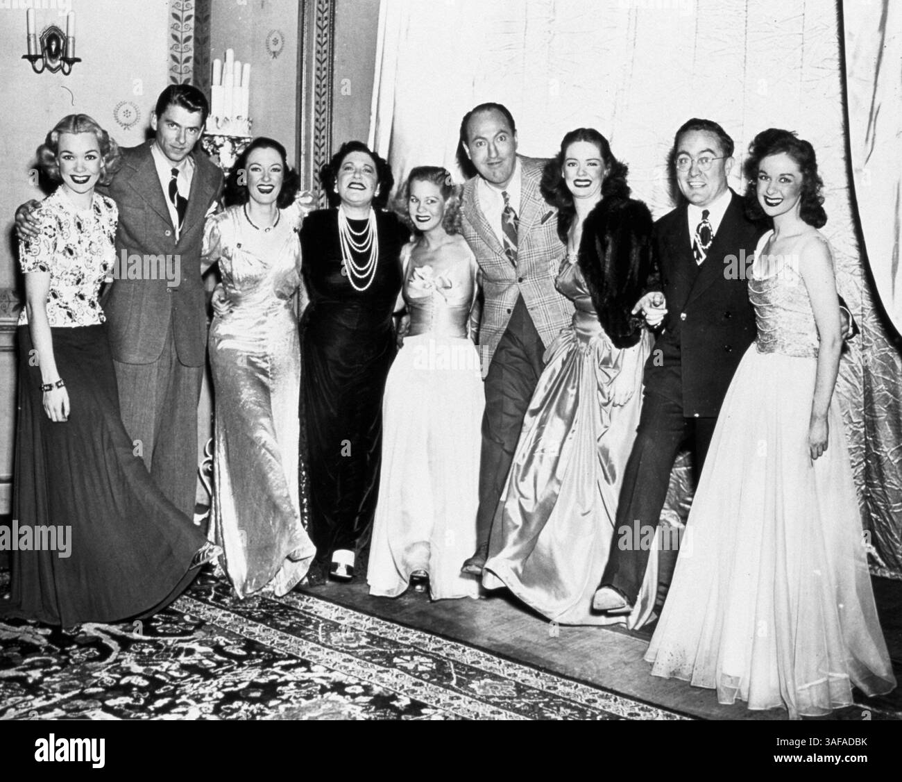 Jun 01, 1940; Hollywood, California, USA; 1940, Pictured: ENSEMBLE ...