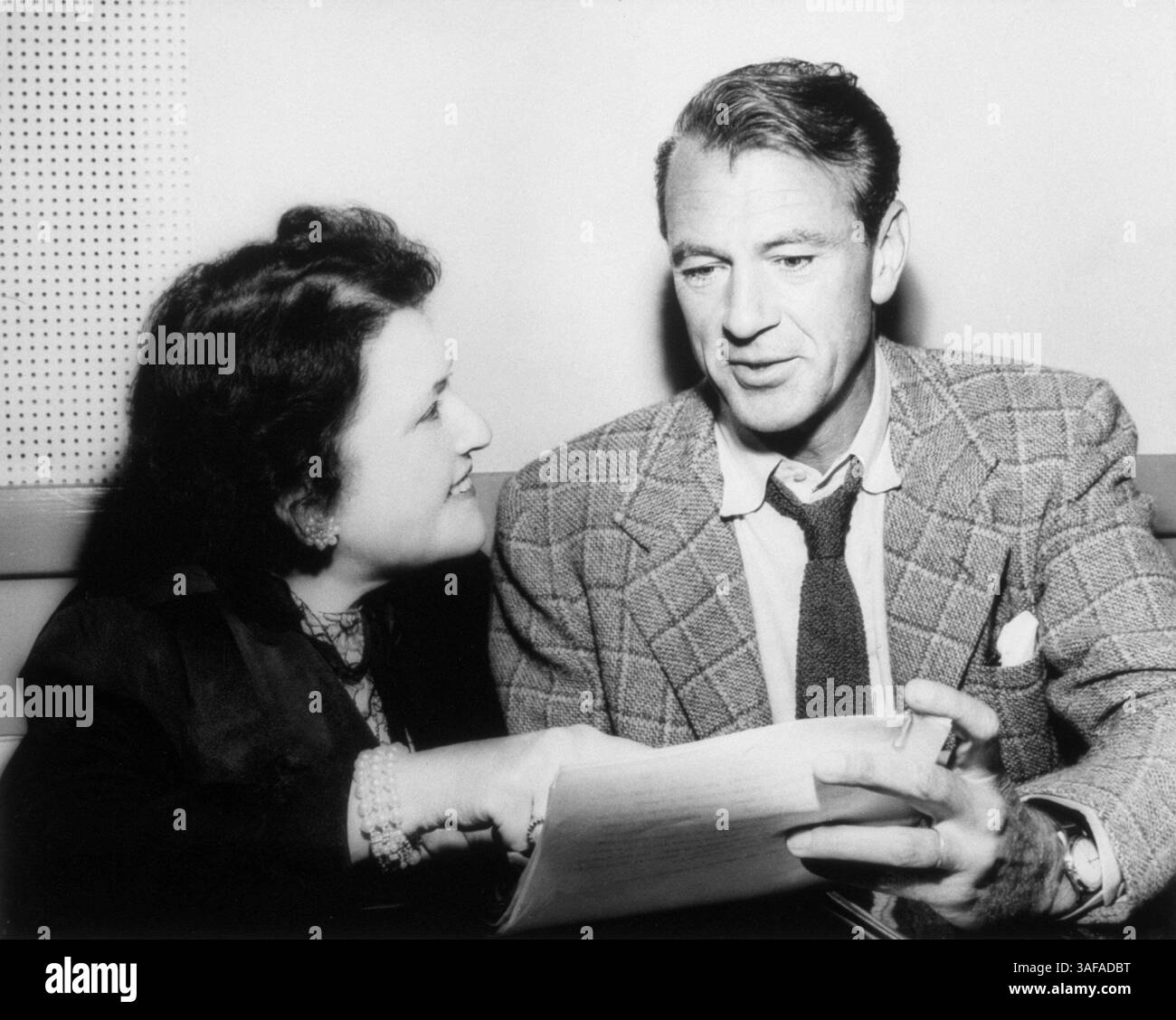 Jun 01, 1943; Hollywood, California, USA; 1943, Pictured: GARY COOPER ...