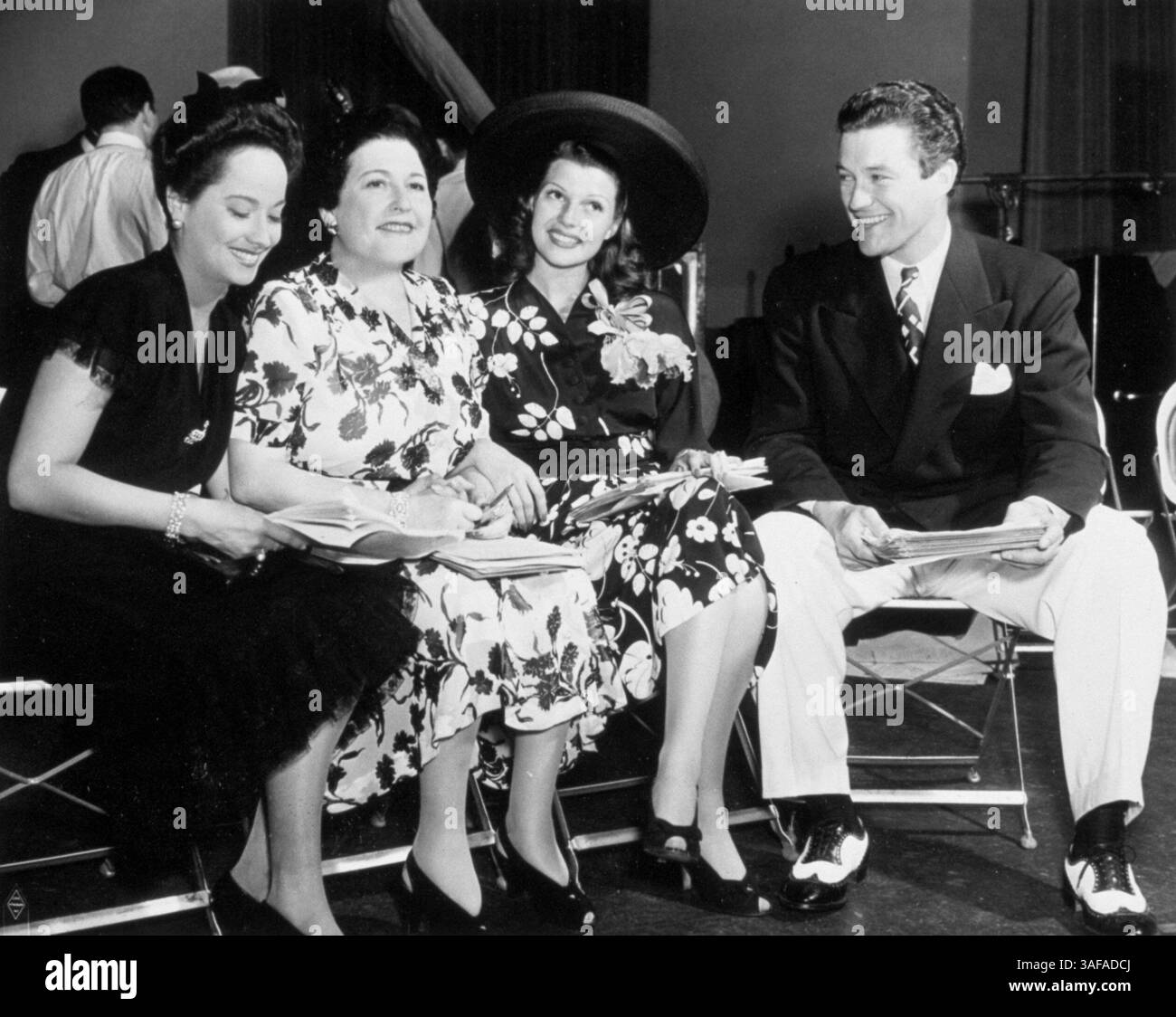 Jun 01, 1940; Hollywood, California, USA; 1940, Pictured: RITA HAYWORTH ...