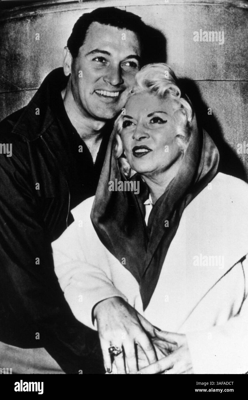 Jun 01, 1958; Hollywood, California, USA; 1958, Pictured: ROCK HUDSON ...