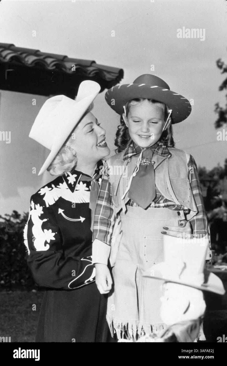 Jun 01, 1949; Hollywood, California, USA; 1949, Pictured: BIRTHDAY ...