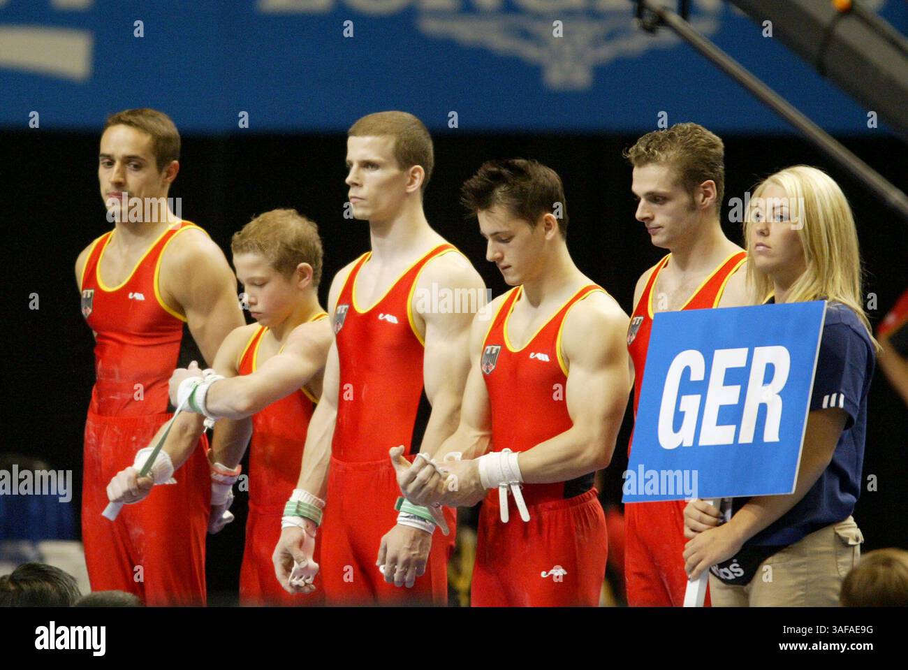 2003 world gymnastics champions hi-res stock photography and images - Alamy