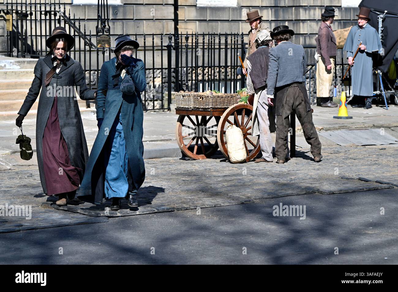Edinburgh, Scotland, UK. 7th Apr 2025. Flora Nicholson and Charlie ...