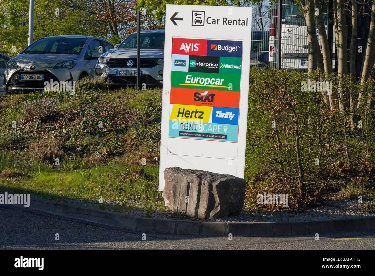 EuroAirport Basel-Mulhouse-Freiburg, Schweiz, Frankreich, Deutschland, Freiburg, Europa ...