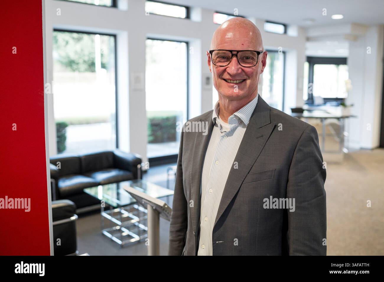 Coburg, Germany. 07th Apr, 2025. Stefan Krug, CEO of the Brose Group ...