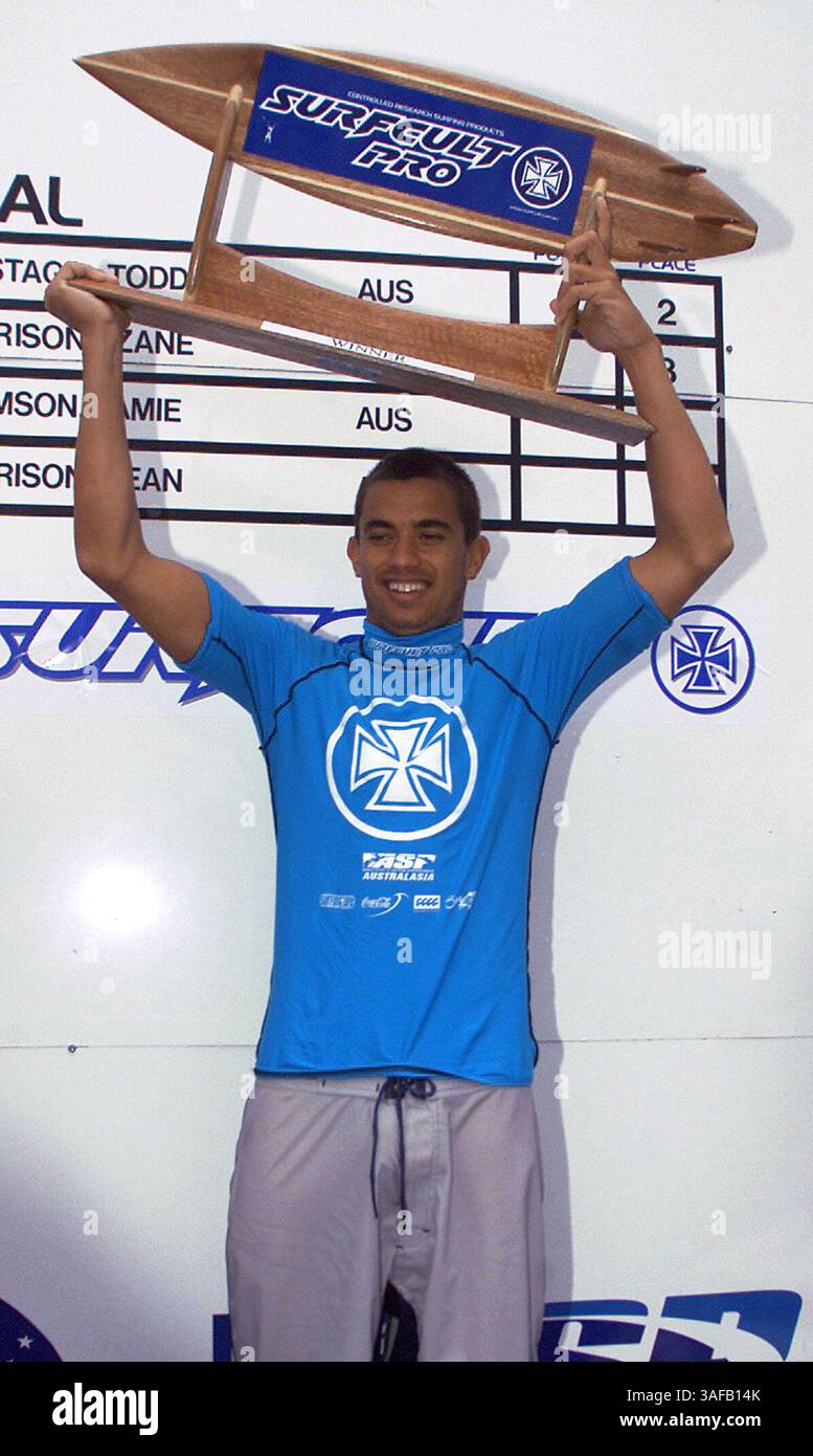 Apr 27, 2002; Duranbah Beach, Gold Coast, AUSTRALIA; Rookie World ...