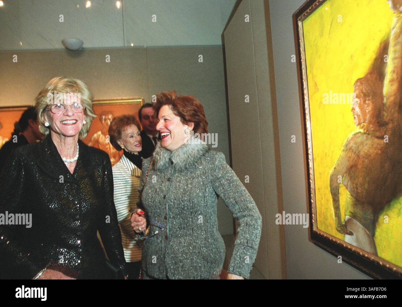 Jean Kennedy Smith and Maxine Isaacs, wife of Kennedy Center President ...