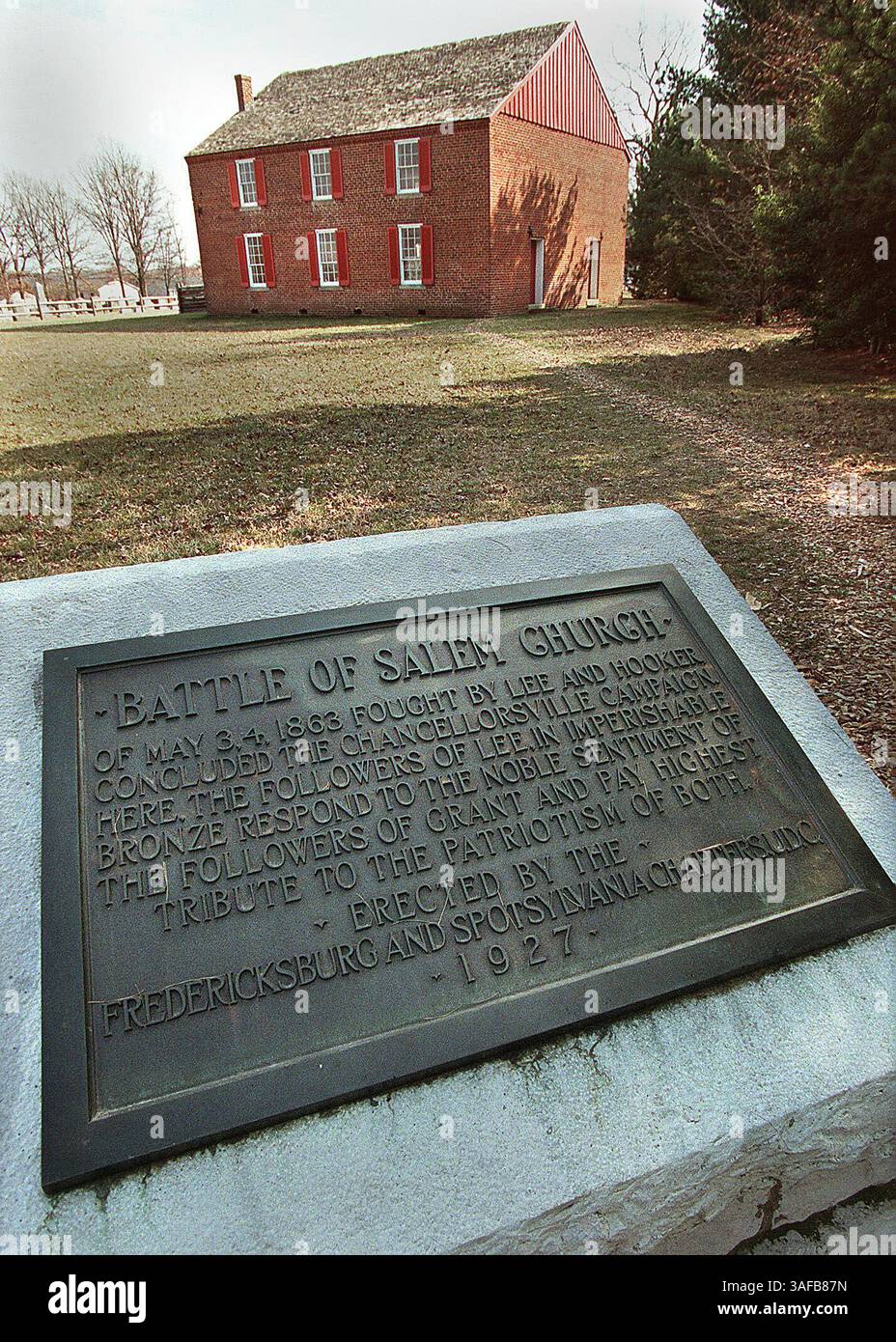 Old Salem Church, which was built by Baptists in 1844 west of ...