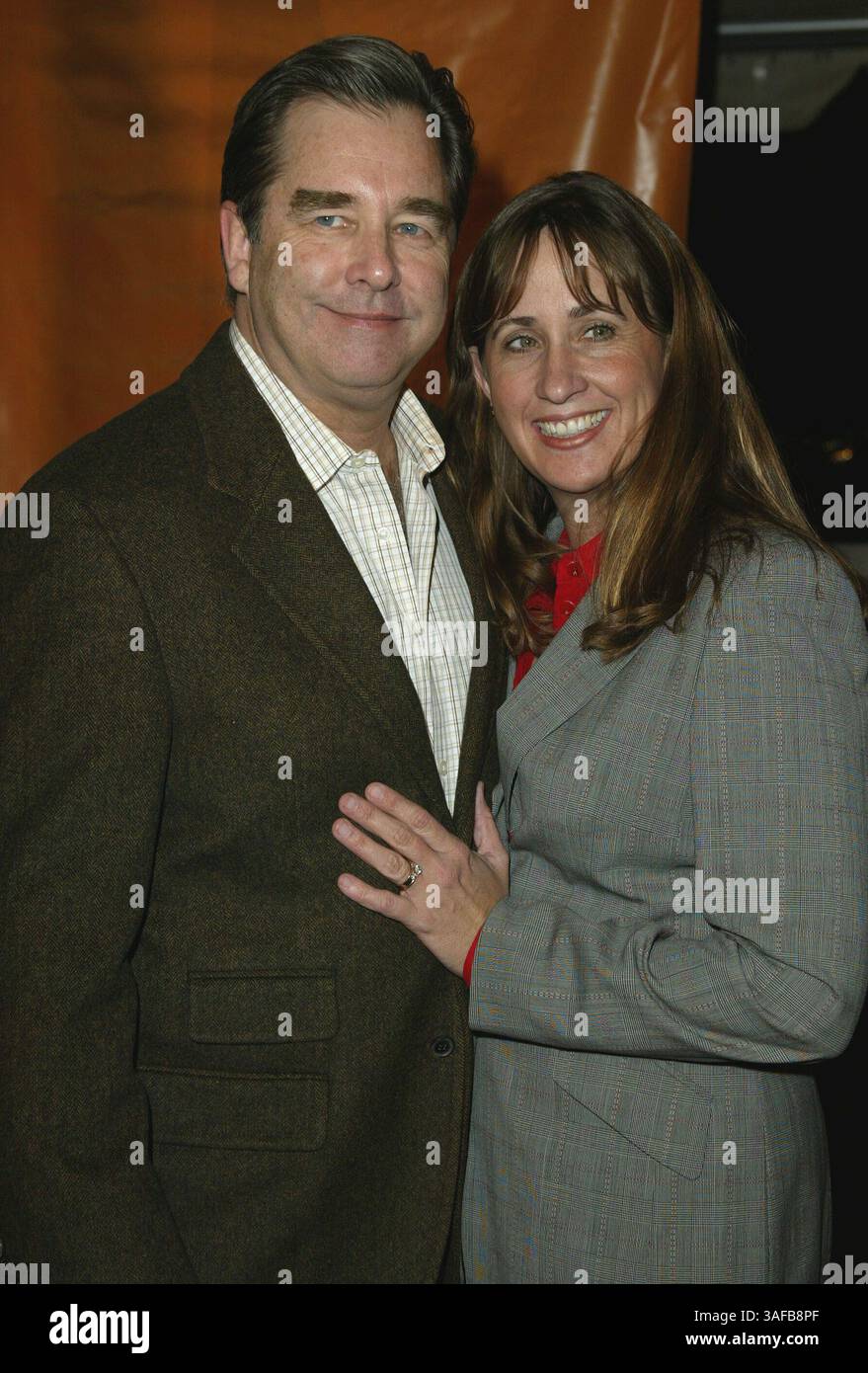 Jan 14, 2004; Hollywood, California, USA; Actor BEAU BRIDGES & wife ...