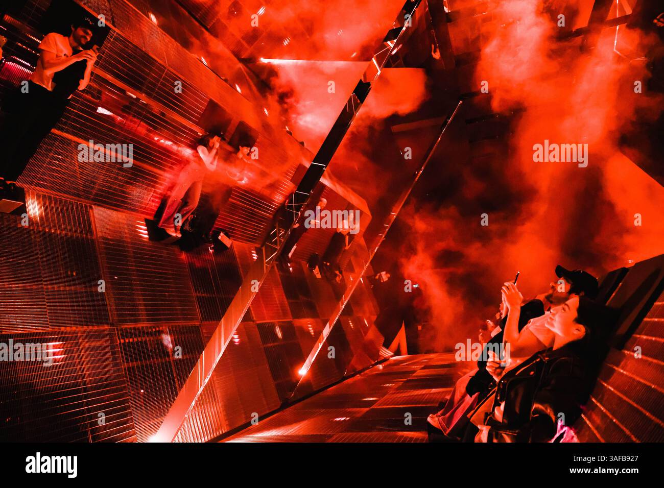 Milan, Italy. 07th Apr, 2025. Milan, The press preview of the Triennale ...