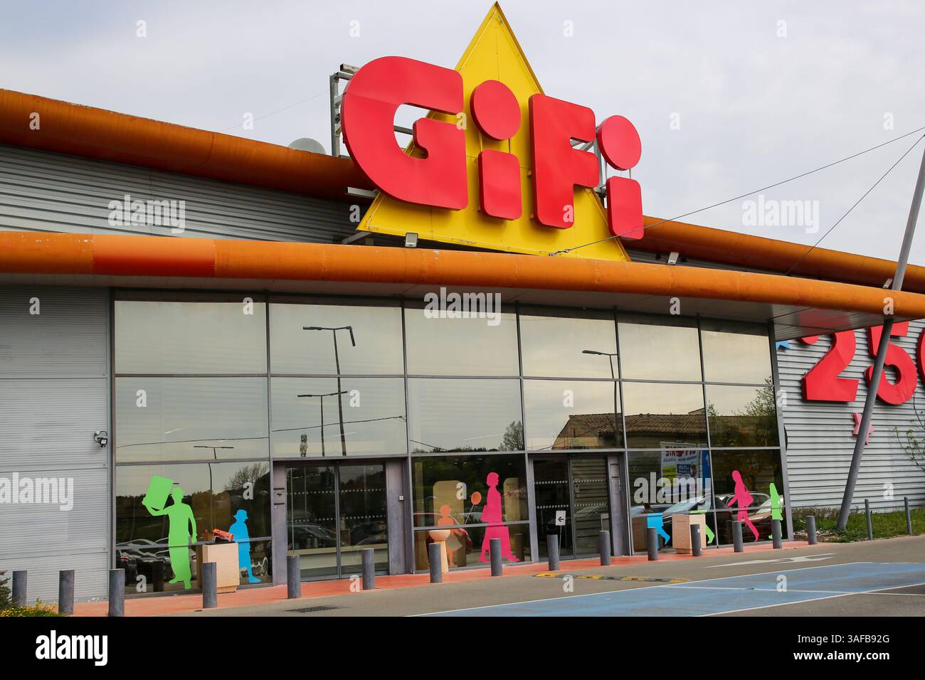 France. 04th Apr, 2025. In this photo illustration, the Gifi logo seen ...