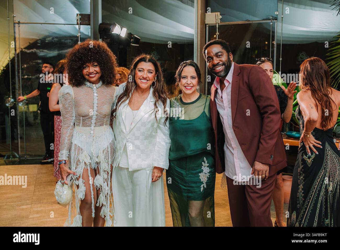 Rio de Janeiro, April 4, 2025 - EGOT winner Viola Davis touched down in ...
