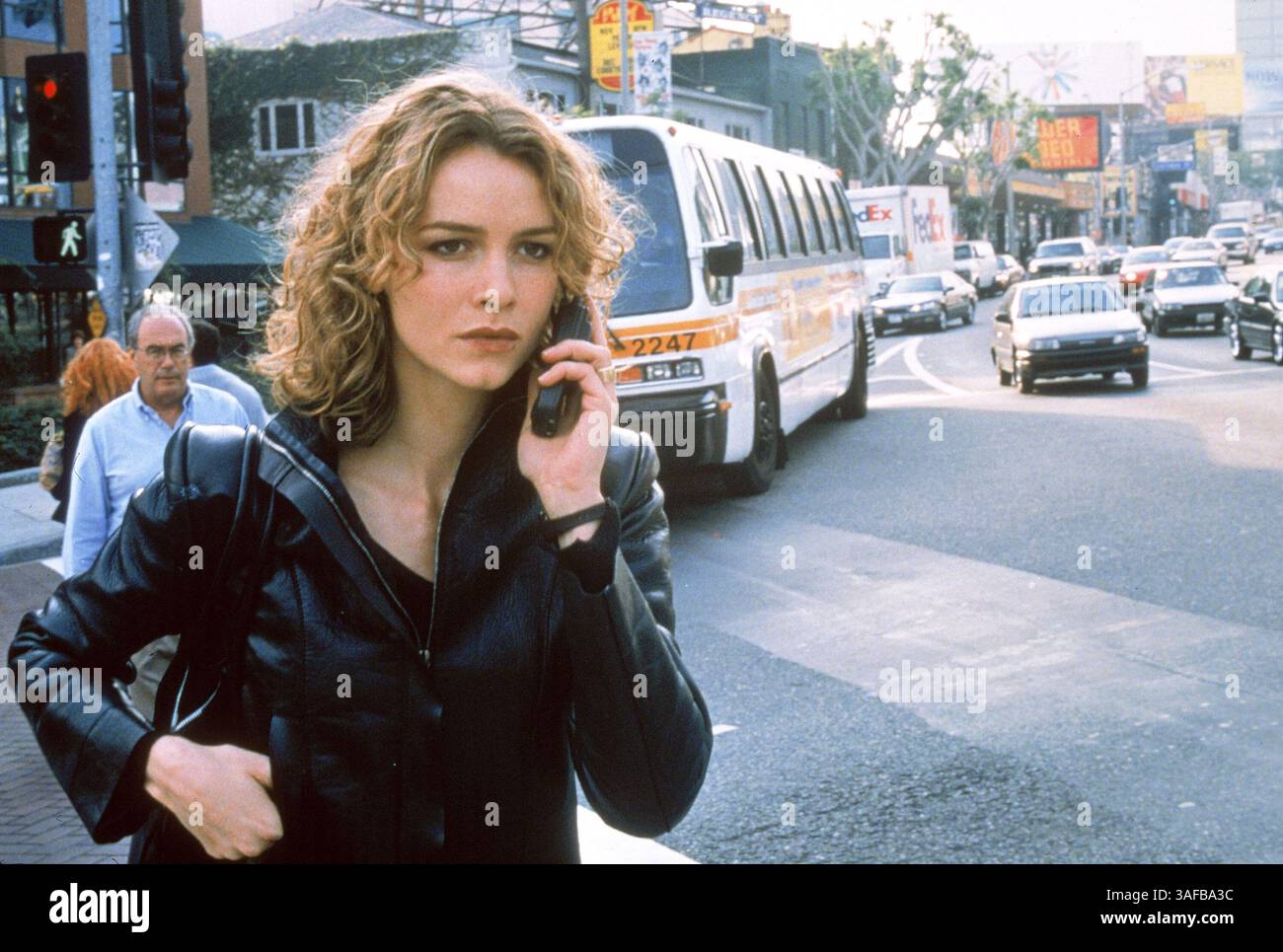 Apr 01, 2000; Hollywood, California, USA; Actress SAFFRON .BURROWS as Emma in the movie 'Time ...