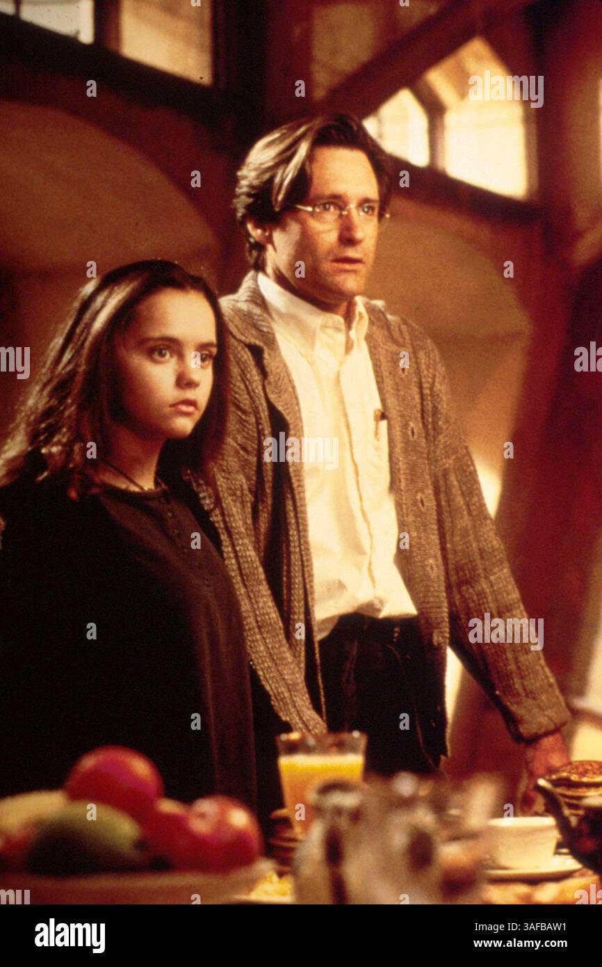 Sep 26, 2000; Hollywood, CA, USA; Actors CHRISTINA RICCI & BILL PULLMAN ...