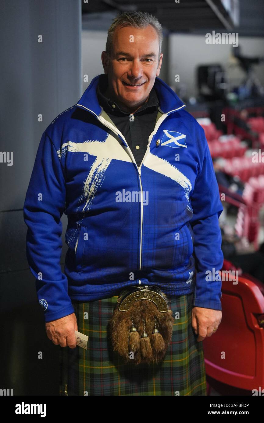 Moose Jaw, Can. 04th Apr, 2025. David Hardie, father of Scotland curler ...