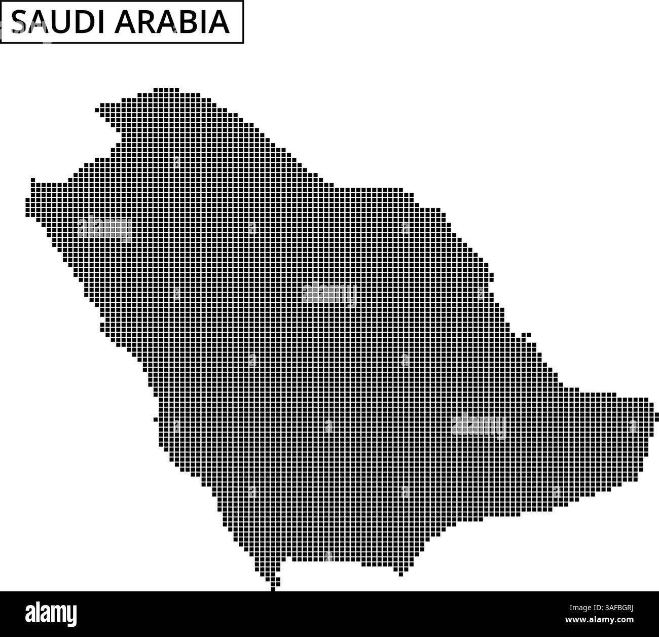 Saudi arabia map creative hi-res stock photography and images - Alamy
