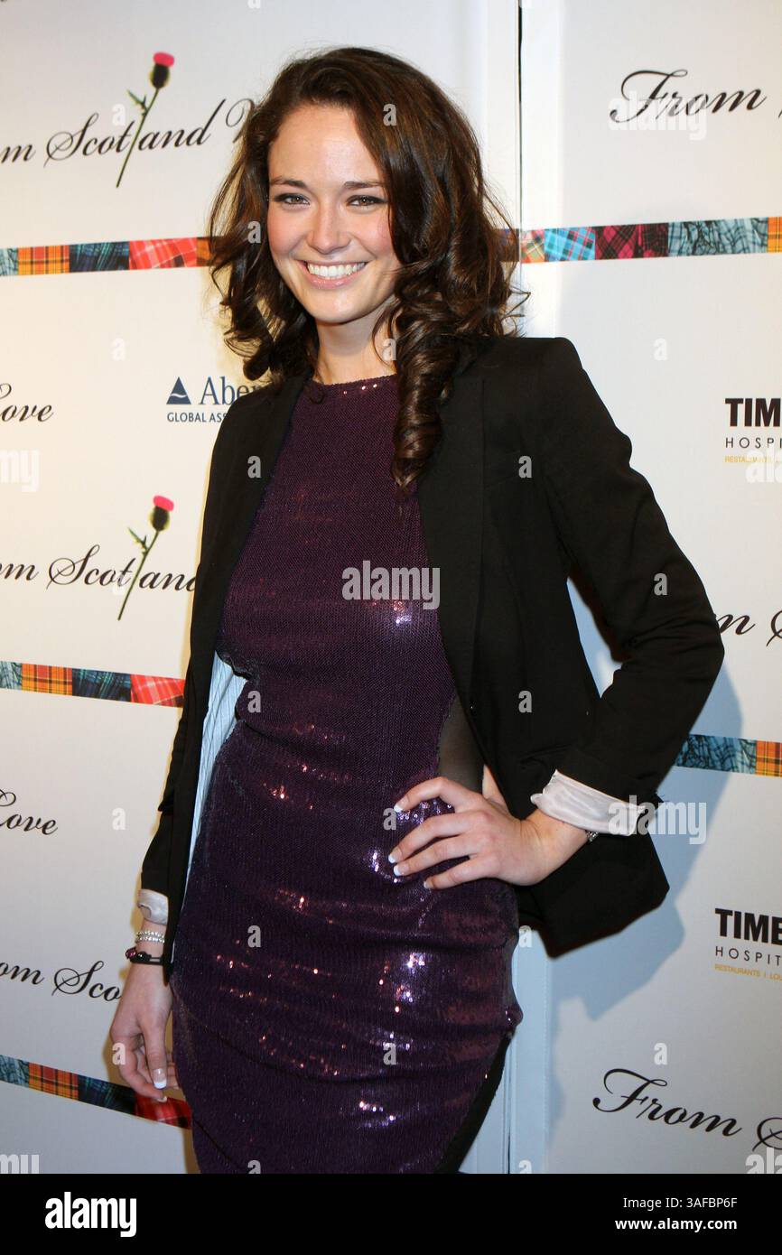 April 2, 2012 - New York, New York, U.S. - Miss Scotland JENNIFER REOCH ...