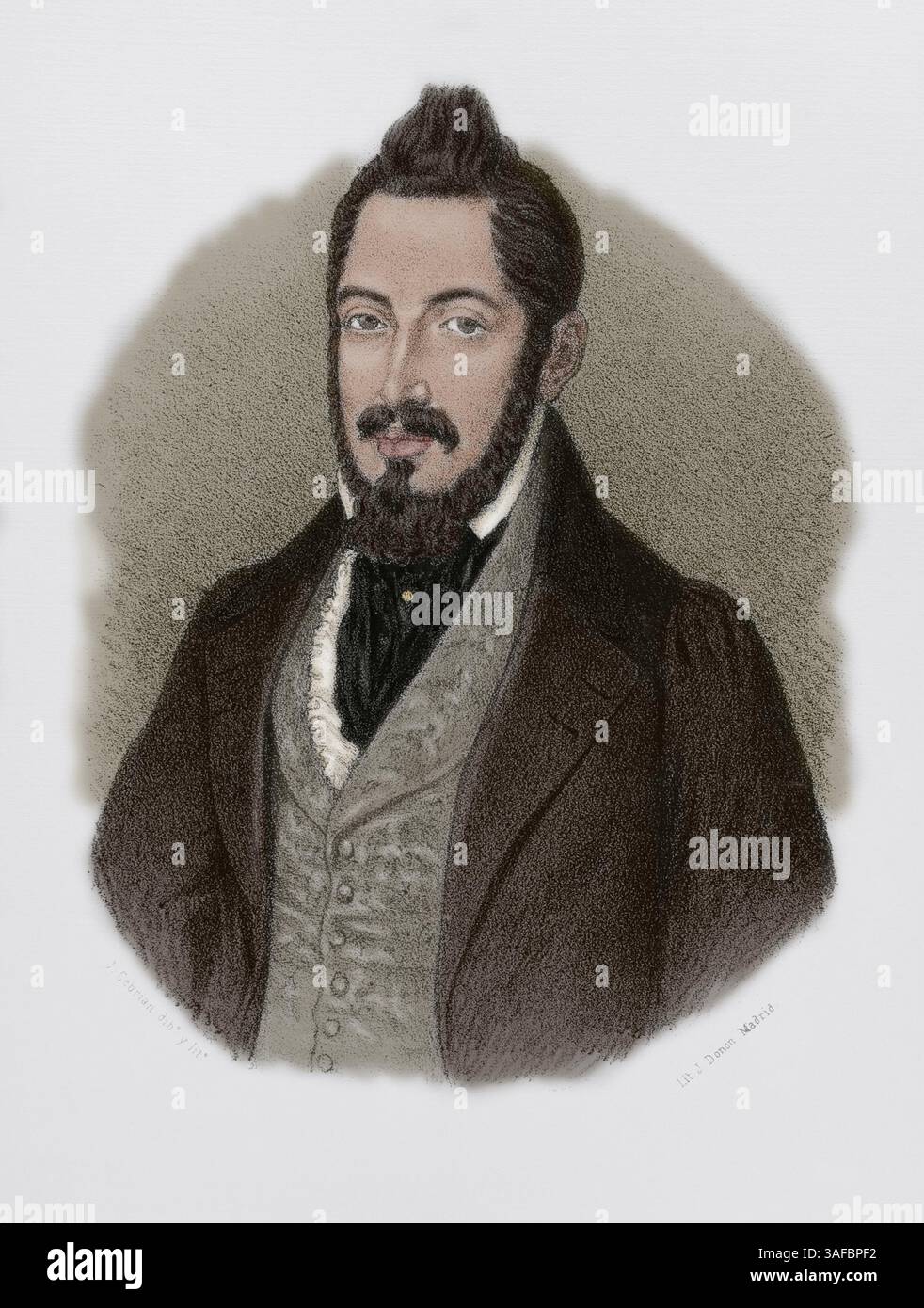 Mariano José de Larra (Mariano José de Larra y Sánchez de Castro) (1809 ...