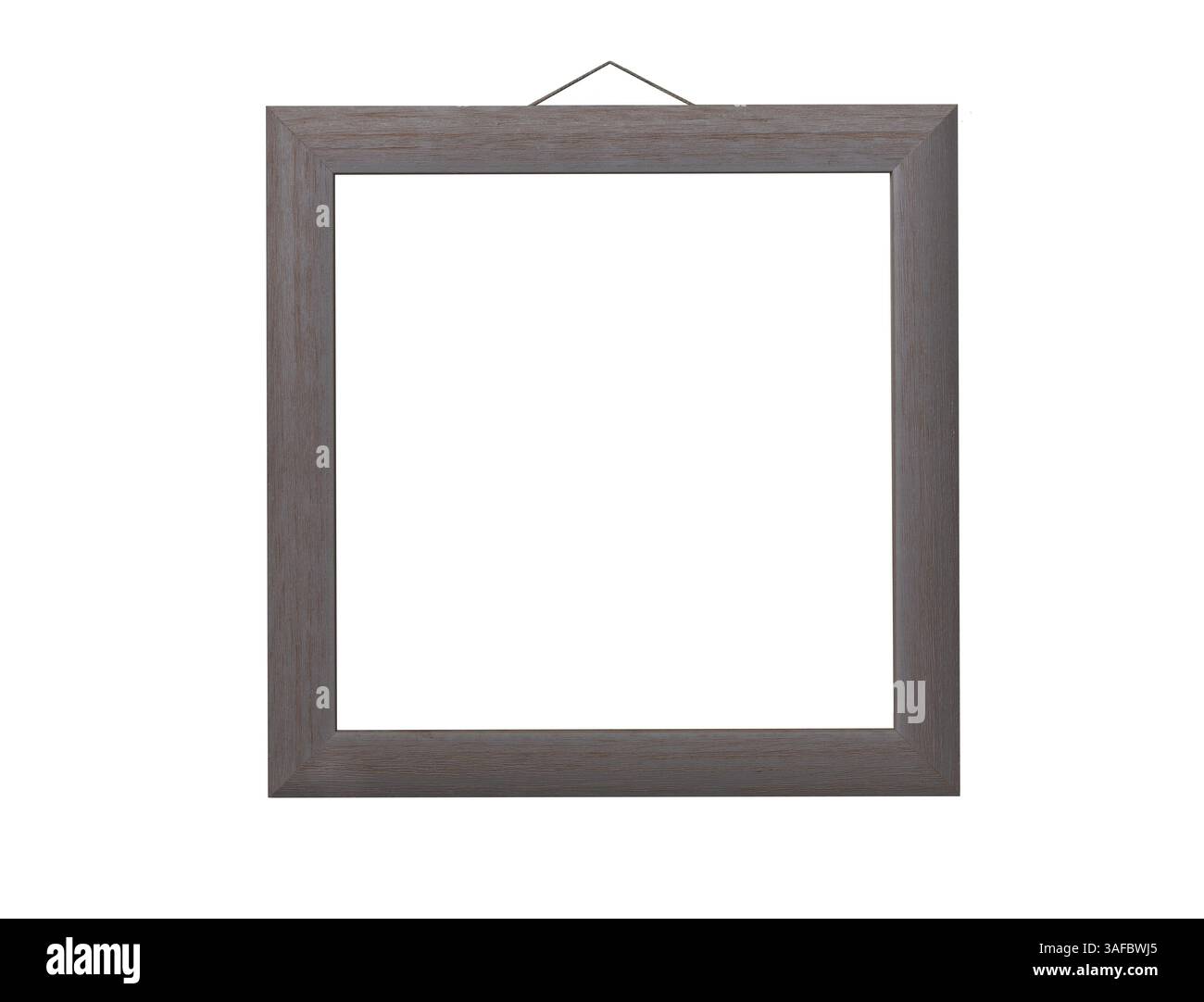 Black modern wood frame or picture frame isolated Stock Photo - Alamy