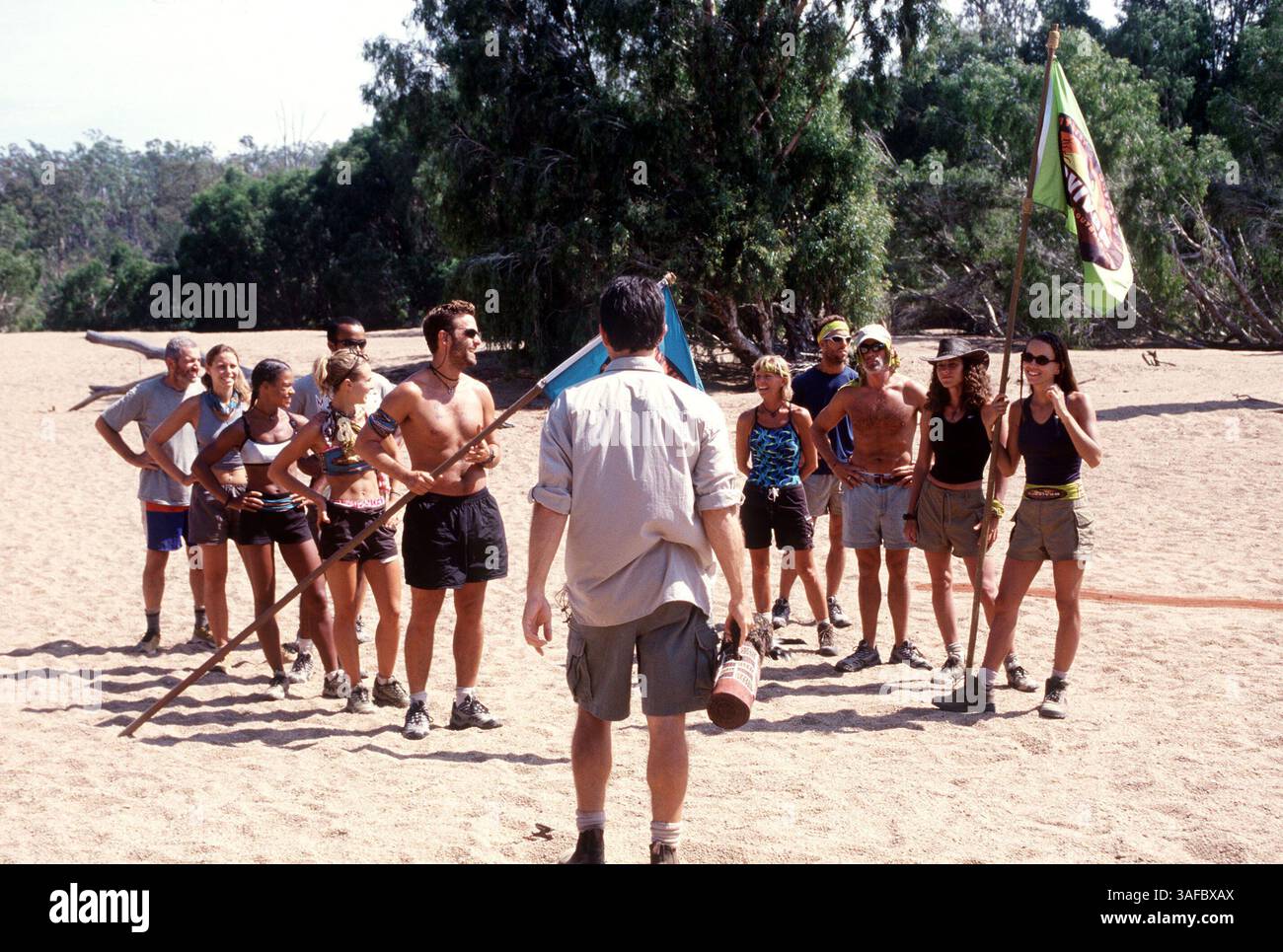Feb 23, 2001; Out Back, AUSTRALIA; On the 5th episode of SURVIVOR: THE ...