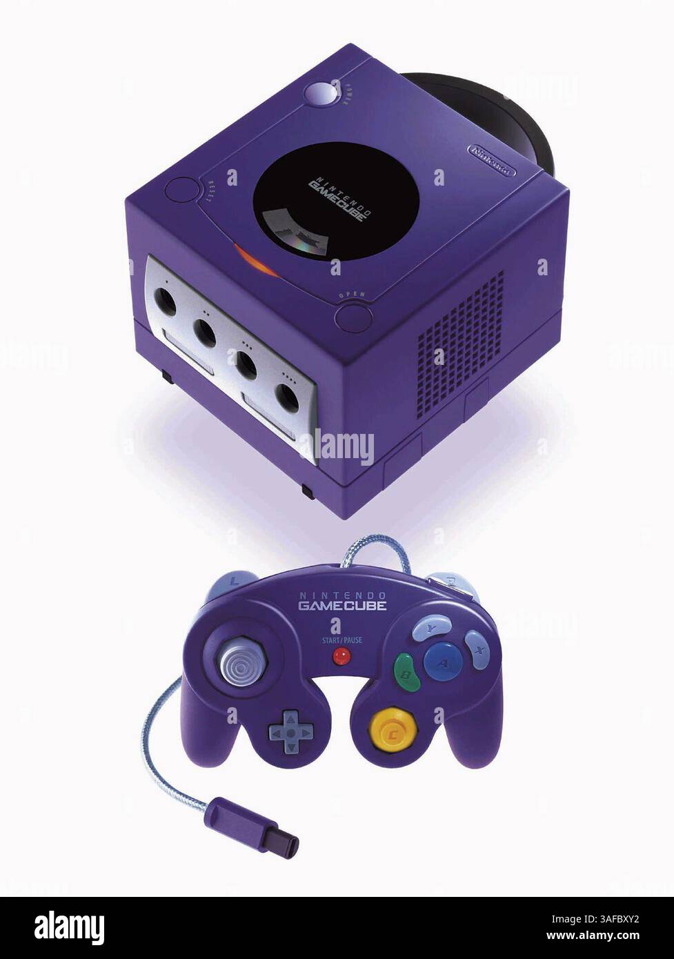 May 15, 2001; Los Angeles, CA, USA; Nintendo's new GameCube console and ...