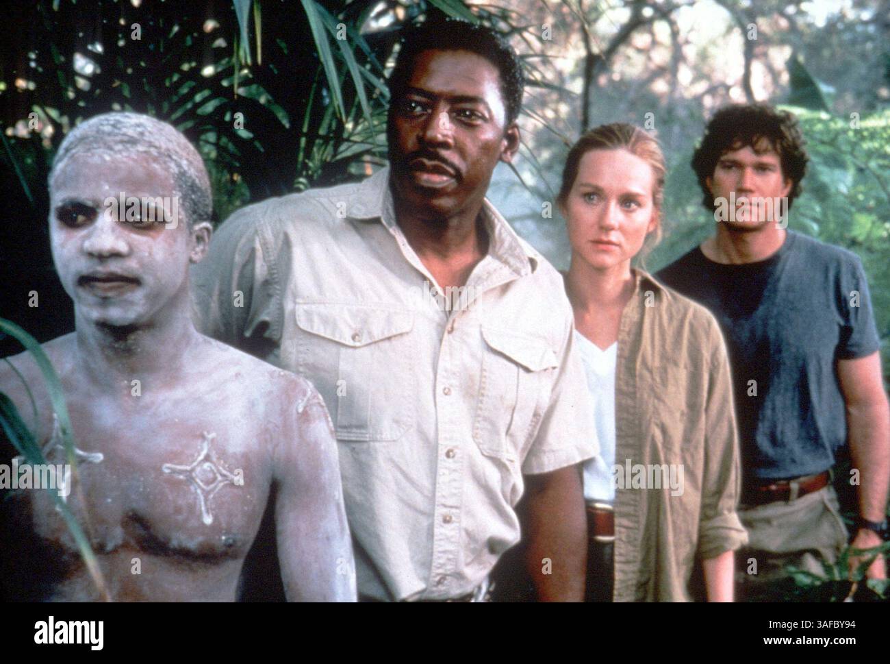 Jun 19, 2001; Hollywood, California, USA; Actors ERNIE HUDSON as Monroe Kelly, LAURA LINNEY as ...