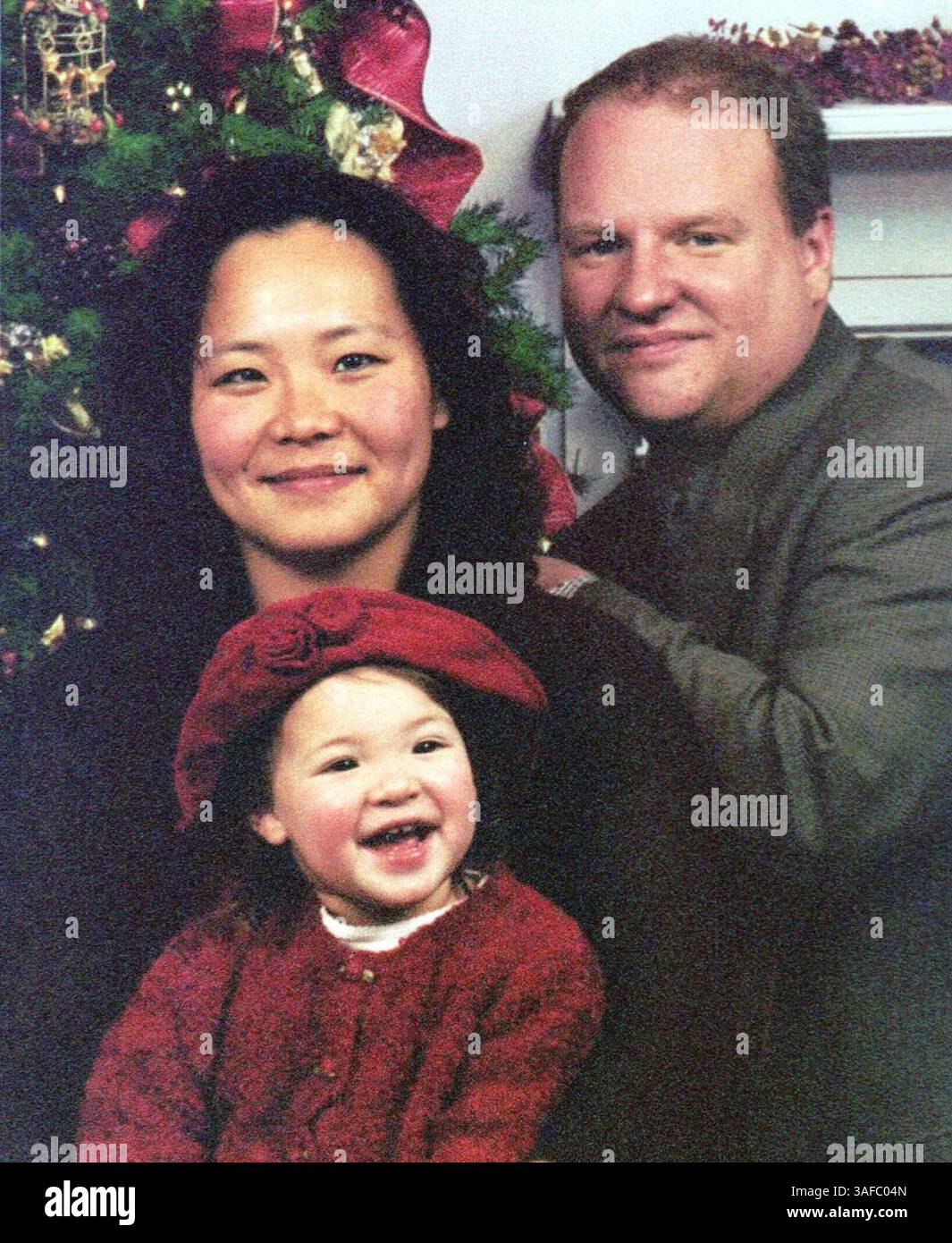 Oct 26, 2001; Groton, MA, USA; CHRISTINE HANSON with mother SUSAN ...