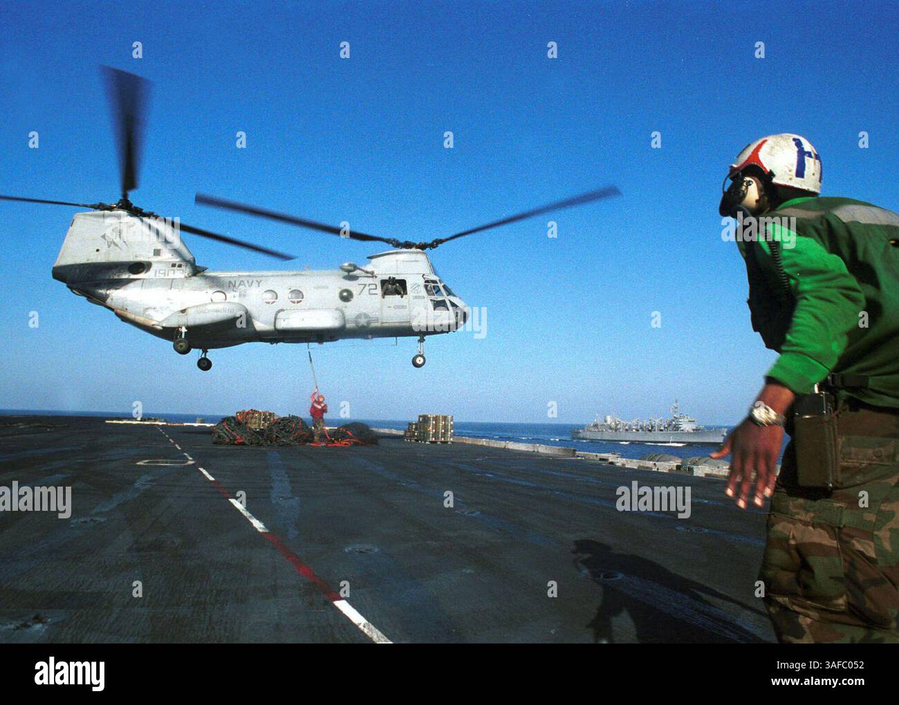 Oct 25, 2001; Arabian Sea, Afghanistan; Helicopter Anti-Submarine ...