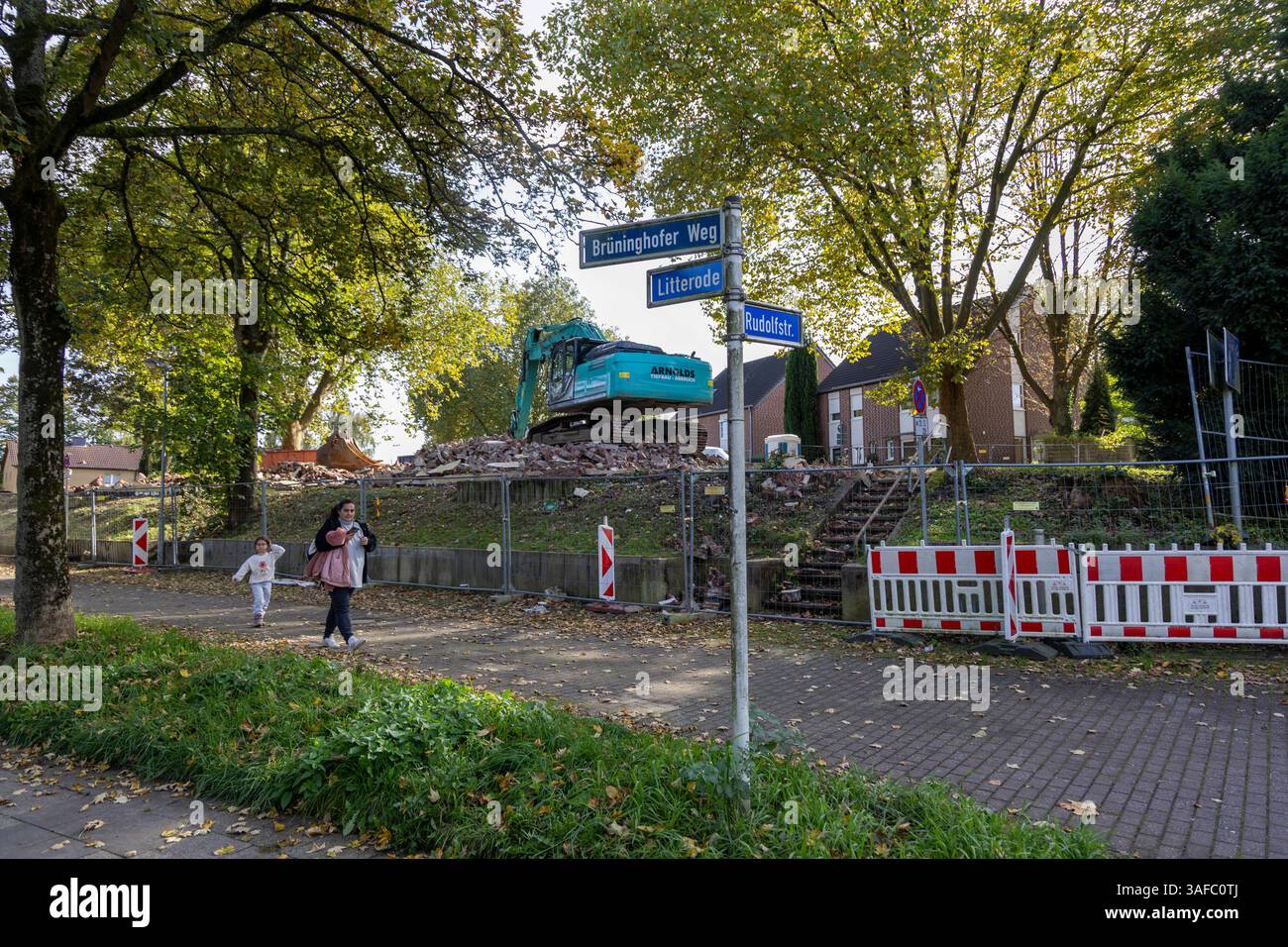 Das Essener Neubauprojekt Litterode. 16.10.2024, EU, DEU, Deutschland ...