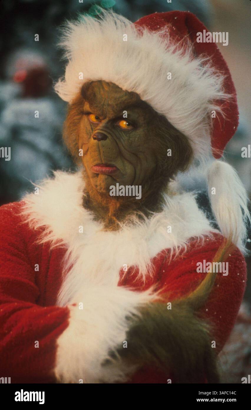 Jan 11, 2002; Hollywood, California, USA; Actor JIM CARREY as The ...