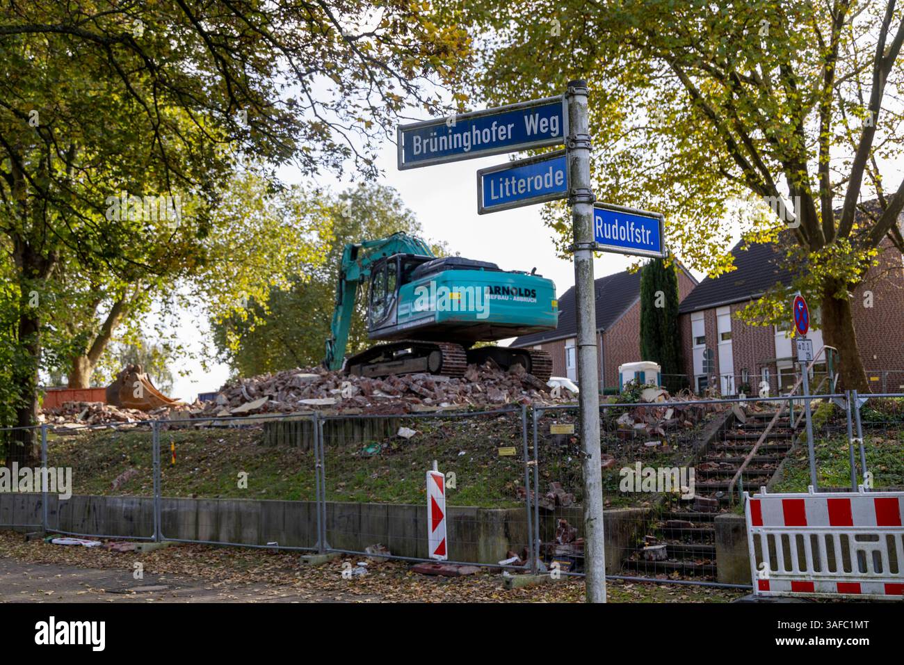Das Essener Neubauprojekt Litterode. 16.10.2024, EU, DEU, Deutschland ...